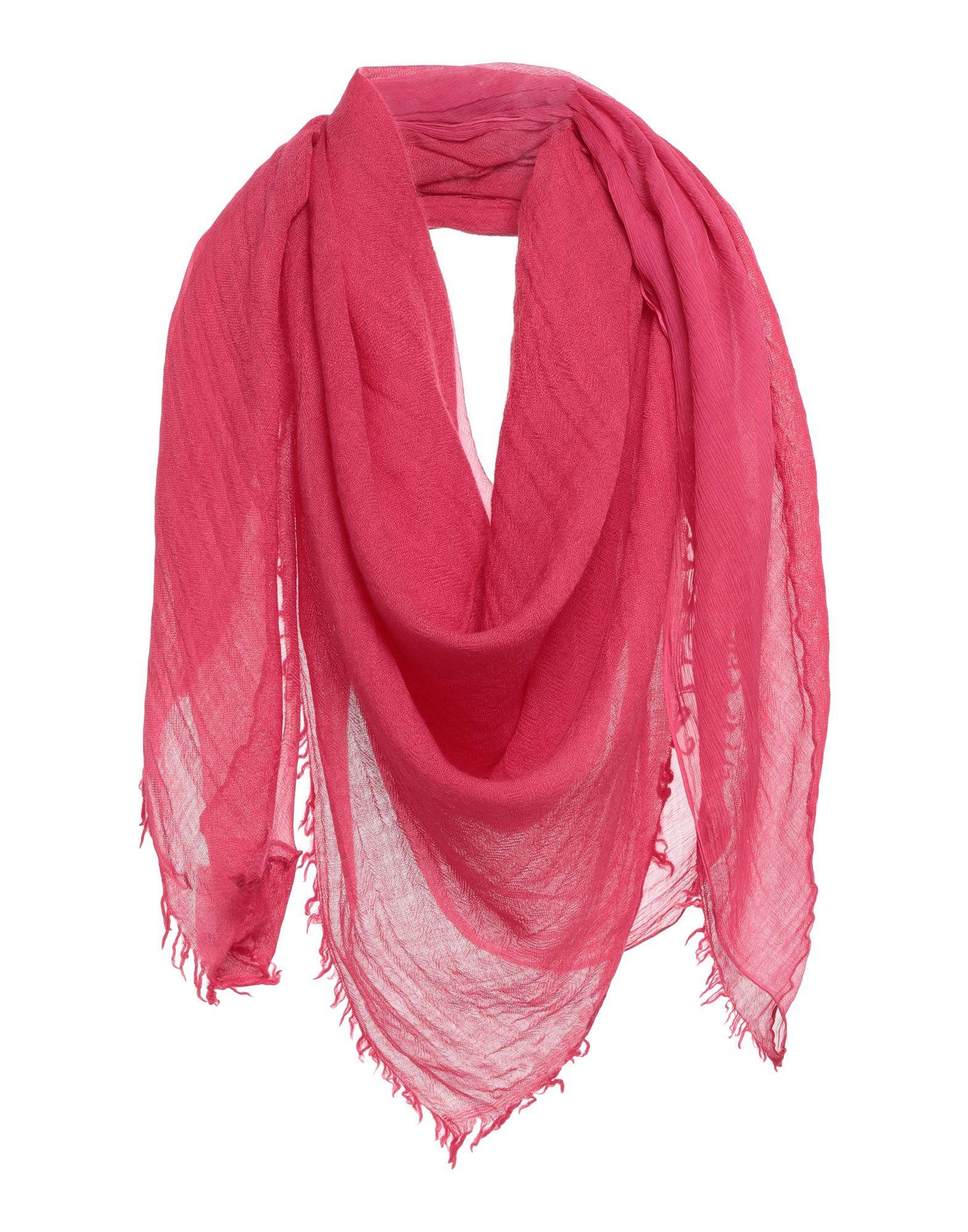 Marc Cain Wool Square Scarf in Fuchsia (Pink) - Lyst