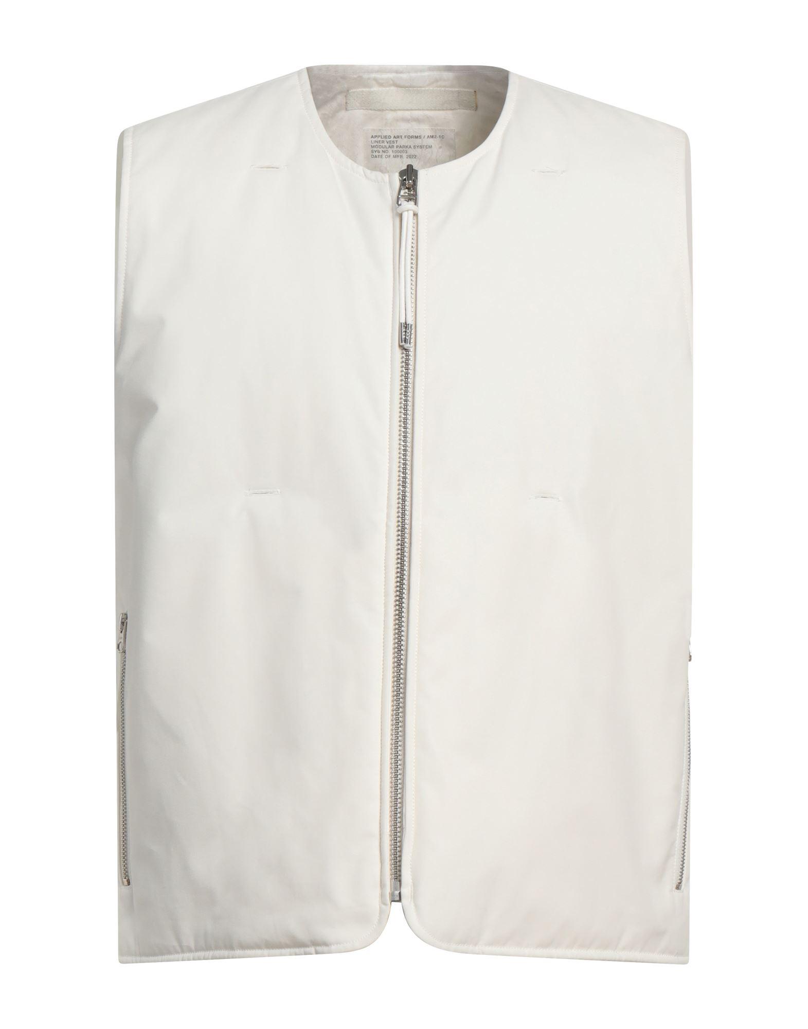 Applied Art Forms Vest Cotton in White for Men | Lyst