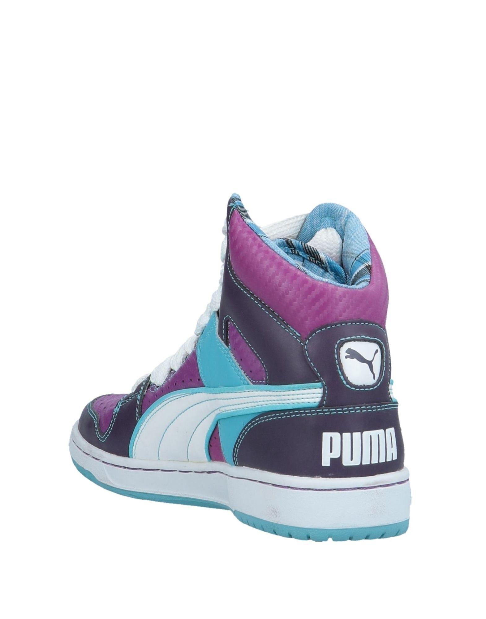 PUMA Rubber High-tops & Sneakers in Mauve (Purple) - Lyst