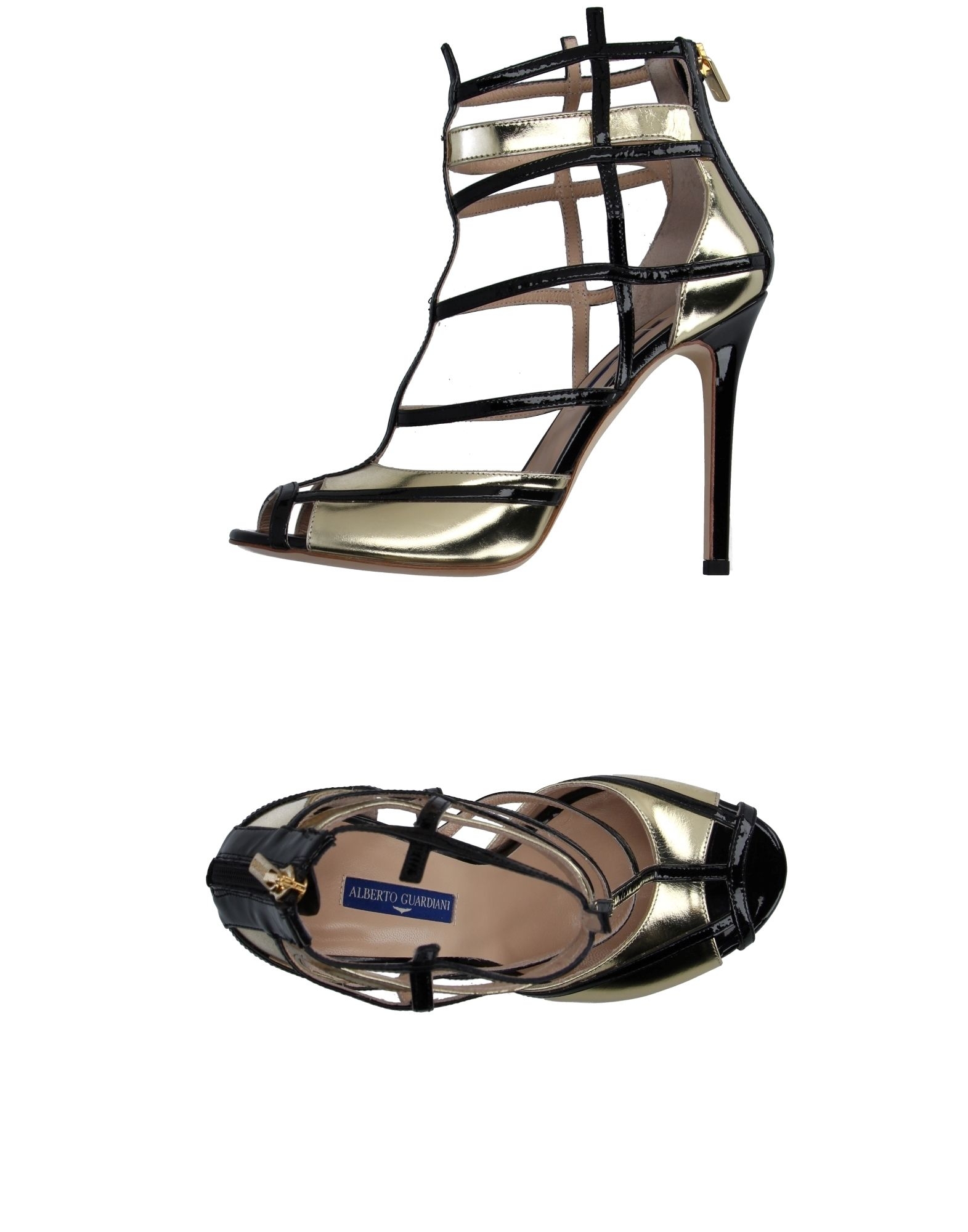 Alberto guardiani Sandals in Black | Lyst