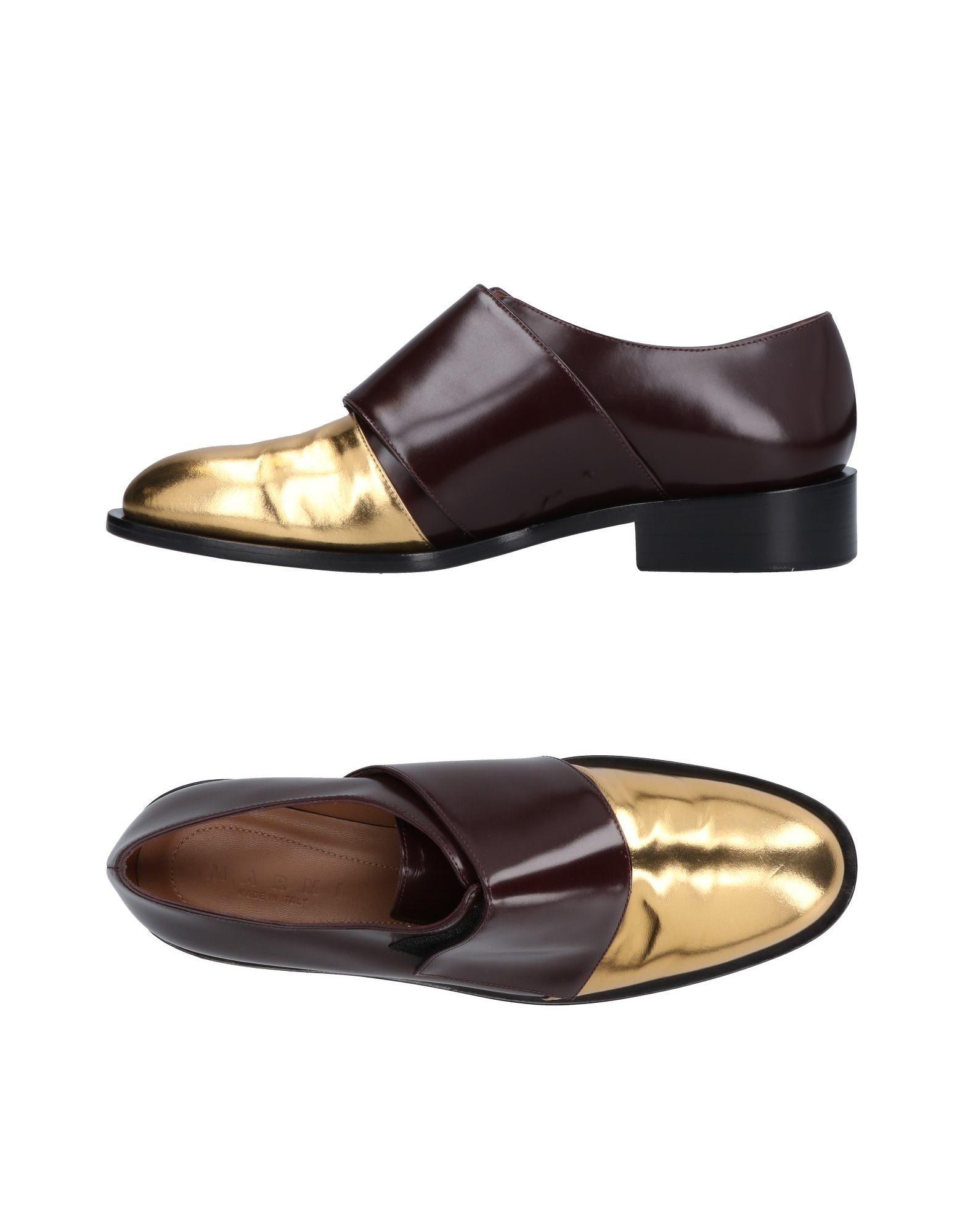 Marni Leather Loafer - Lyst