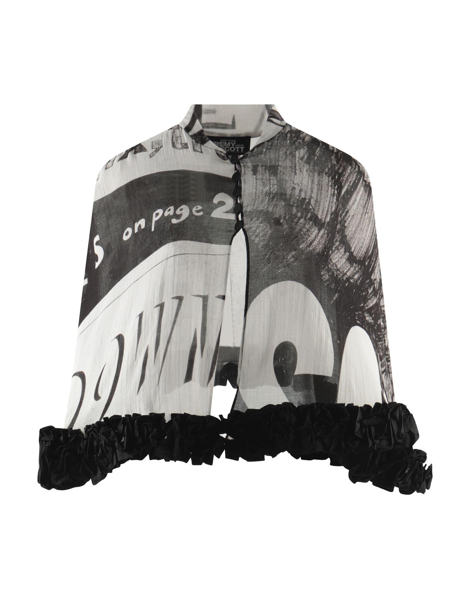 Jeremy Scott Cape in Gray | Lyst