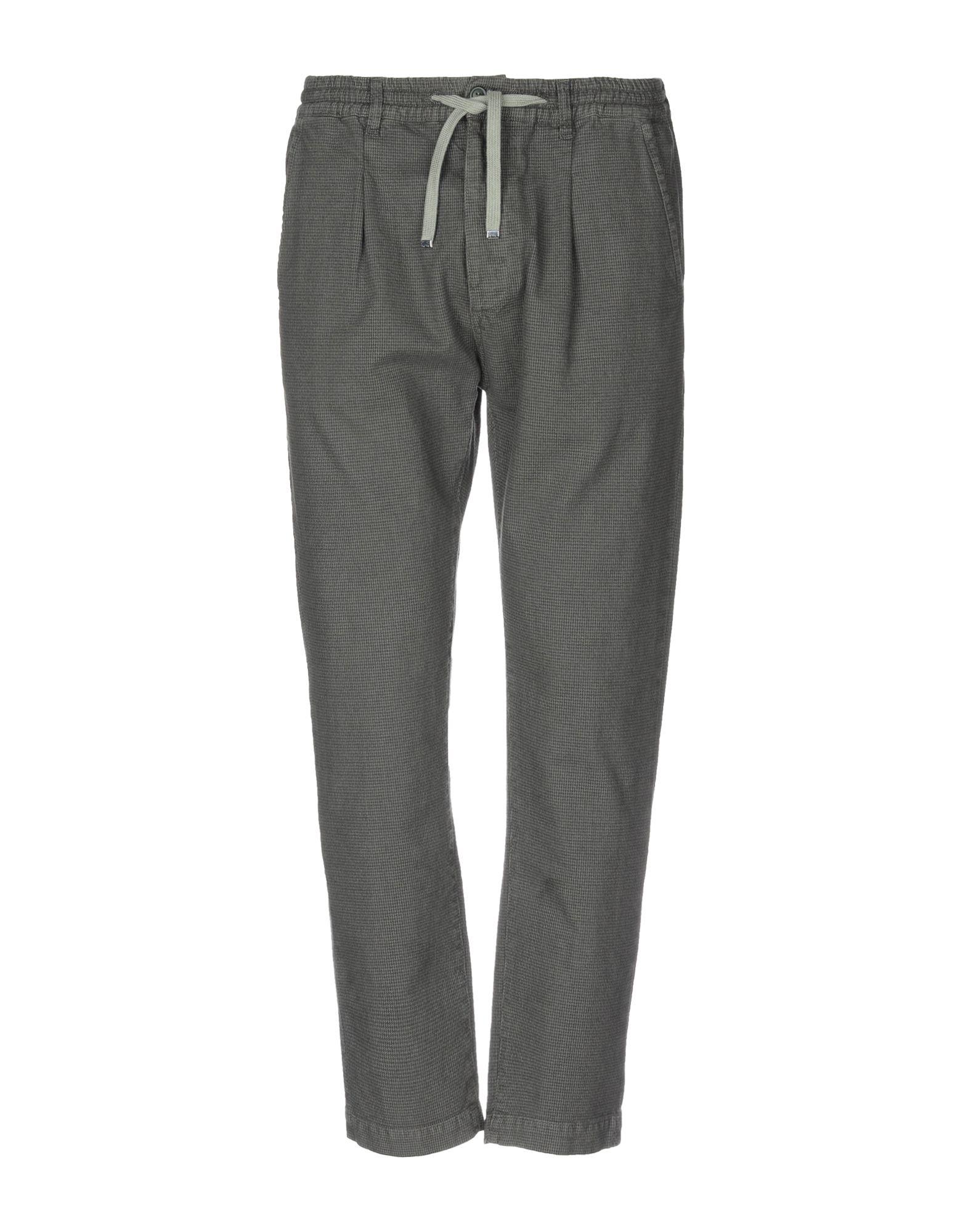 Cruna Flannel Casual Pants in Military Green (Gray) for Men - Lyst