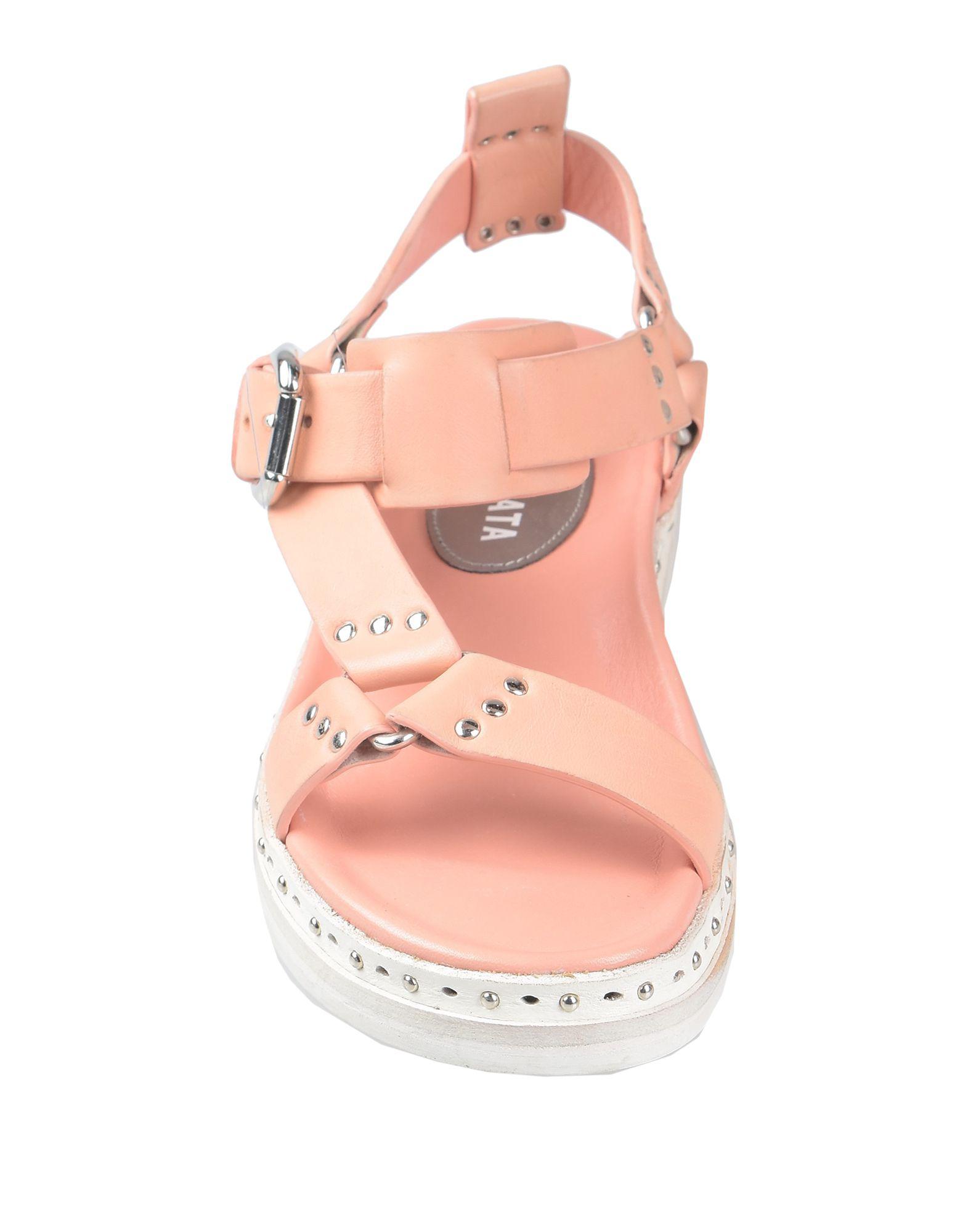 Premiata Leather Sandals in Salmon Pink (Pink) - Lyst