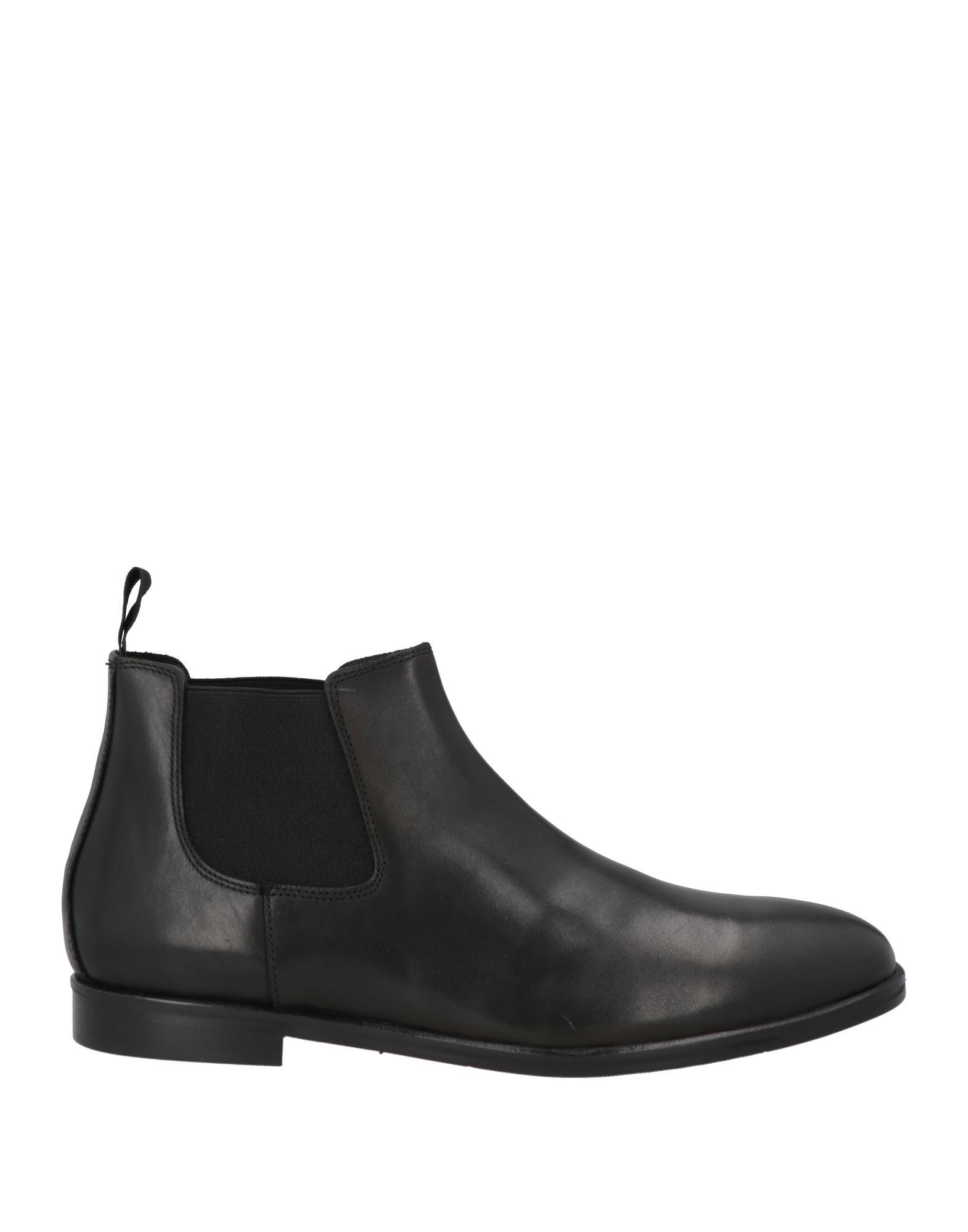 LUCA CARACCIOLO Ankle Boots in Black for Men | Lyst