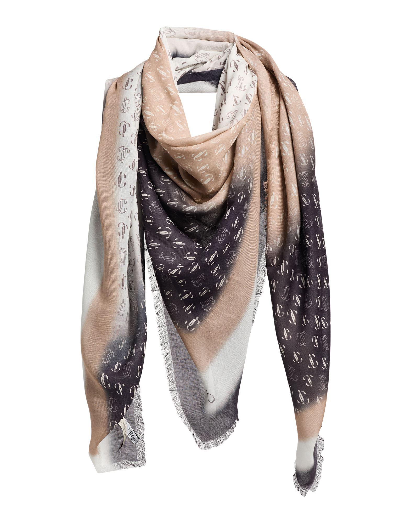 Jimmy Choo Scarf in Black | Lyst UK