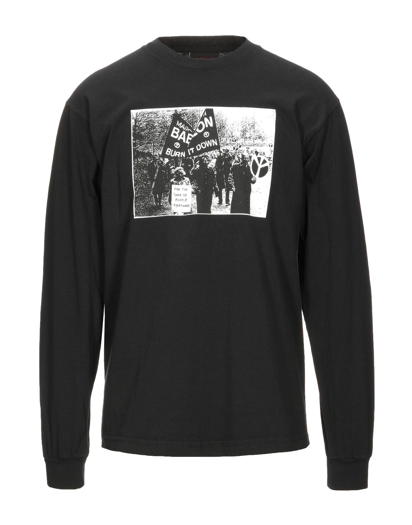 Babylon LA Cotton T-shirt in Black for Men - Lyst