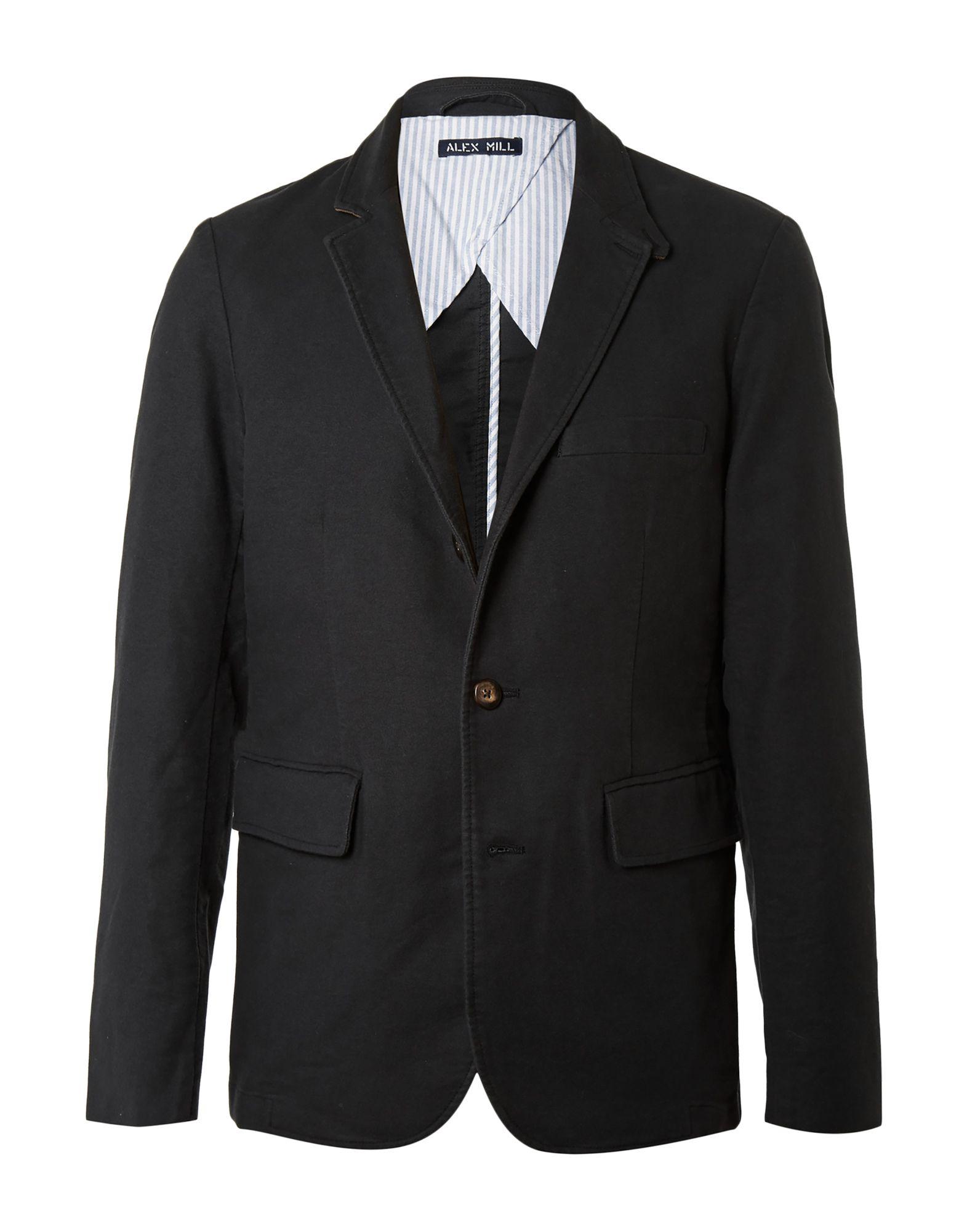Alex Mill Cotton Blazer in Black for Men - Lyst