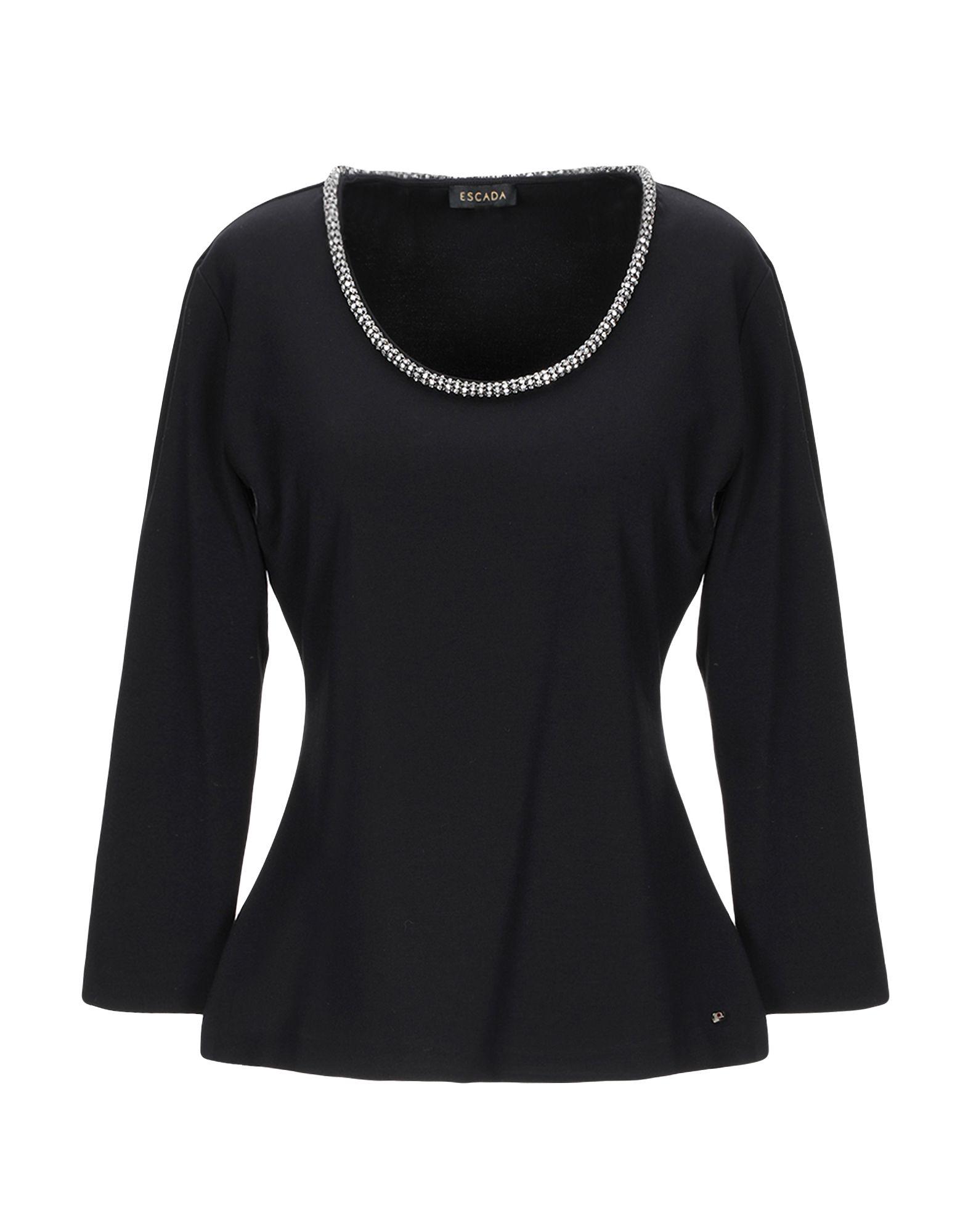 ESCADA Synthetic T-shirt in Black - Lyst