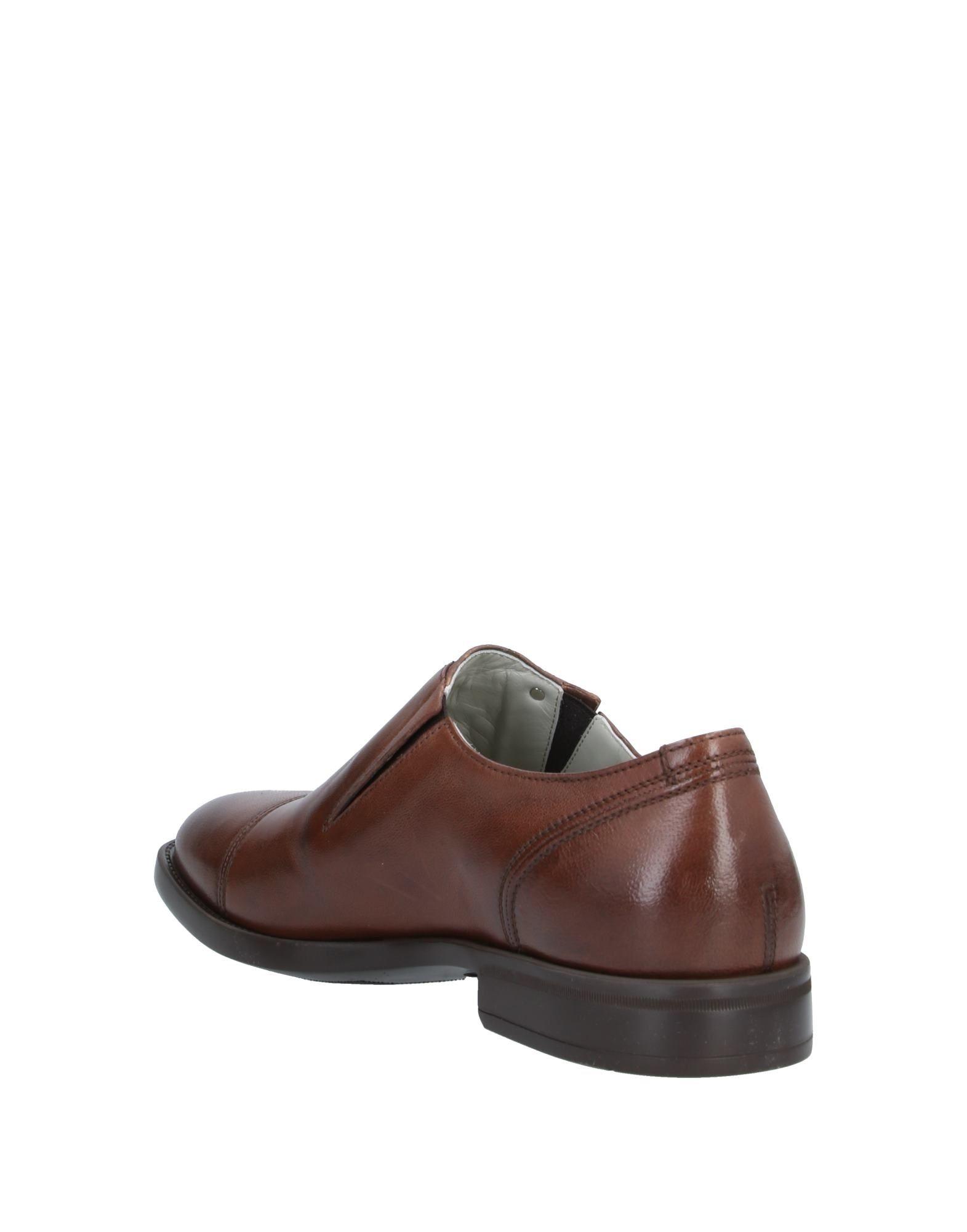 Aldo Brue' Leather Loafer in Dark Brown (Brown) for Men - Lyst
