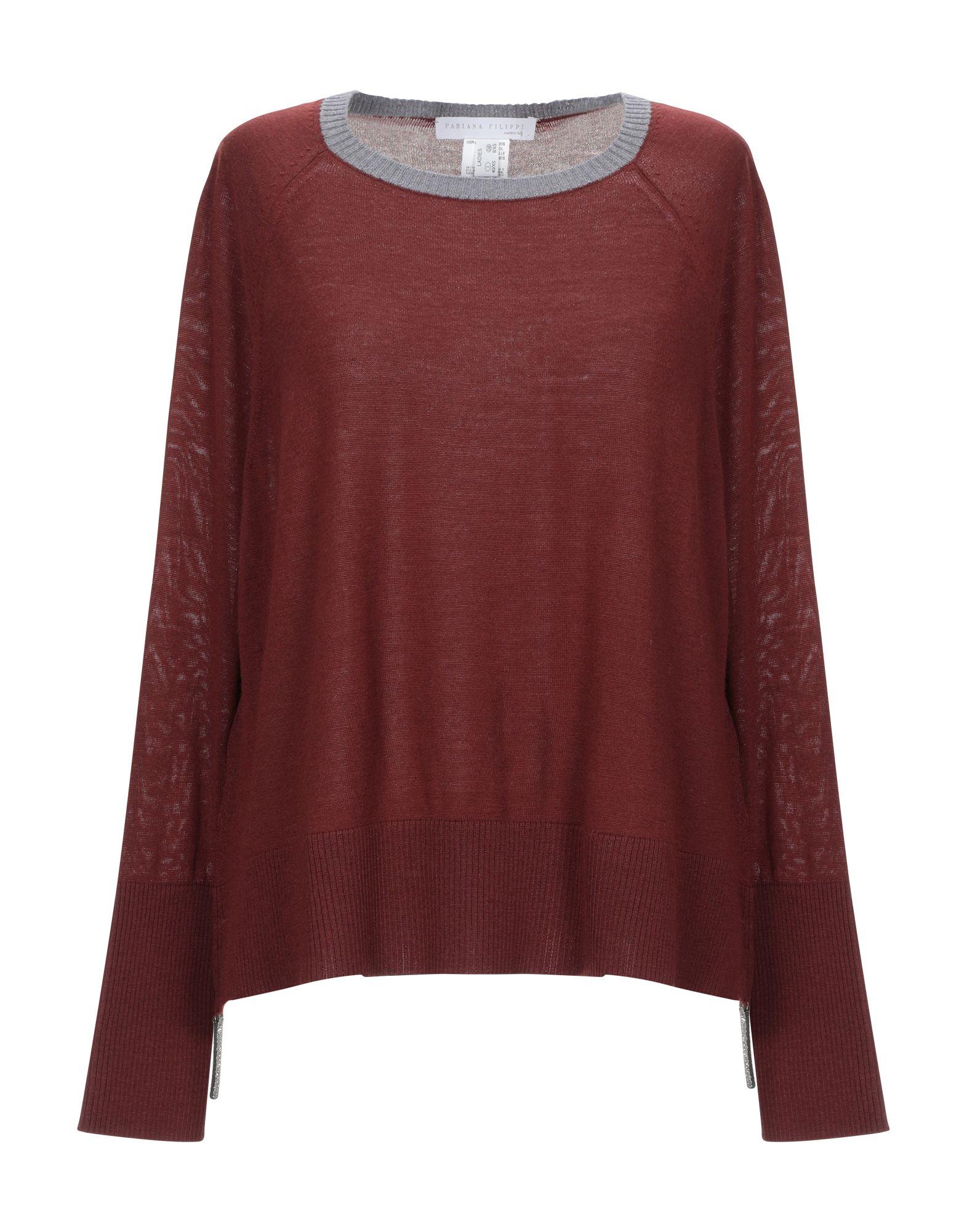 Fabiana Filippi Sweater in Brown - Lyst