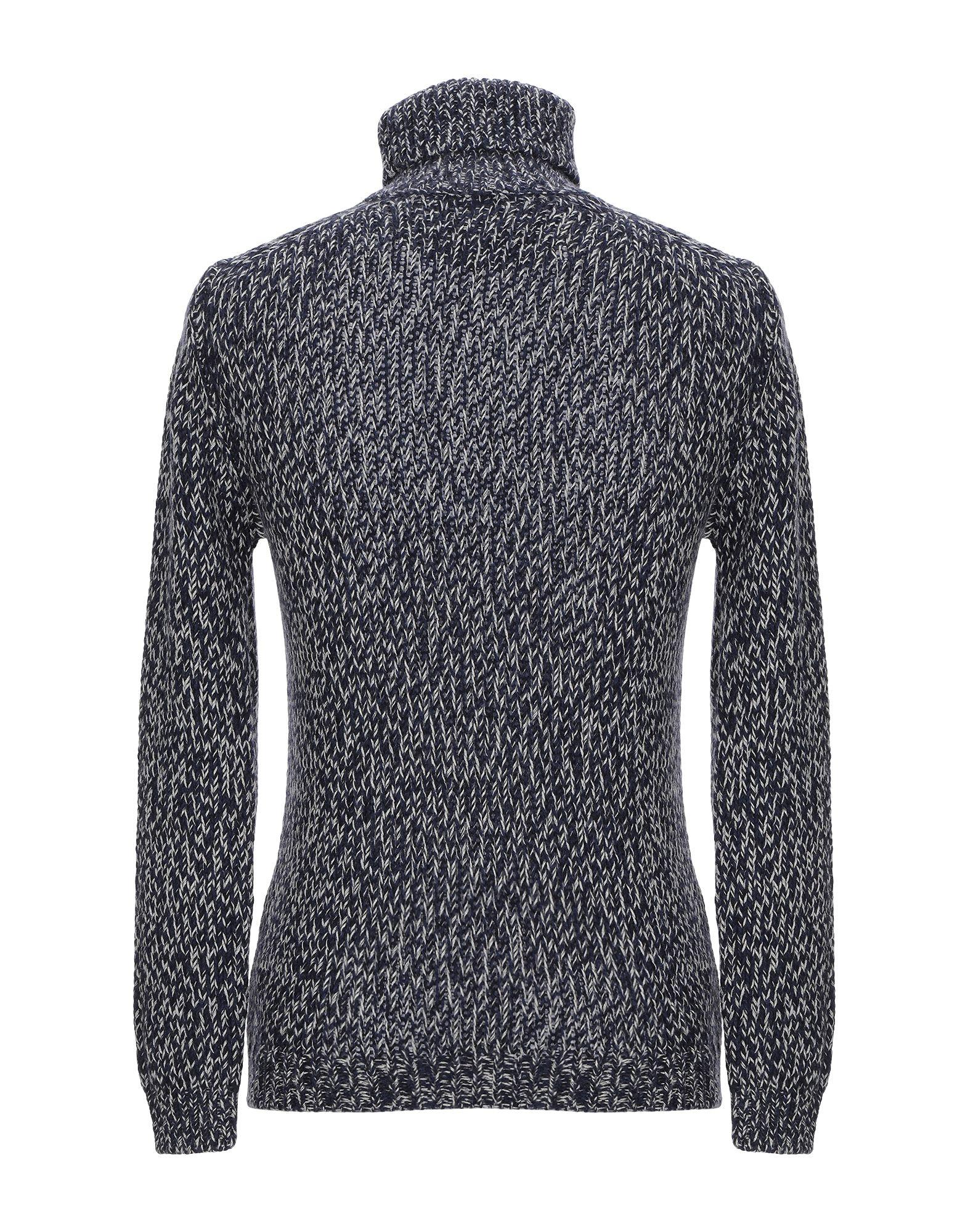 Cruciani Wool Turtleneck in Dark Blue (Blue) for Men - Lyst