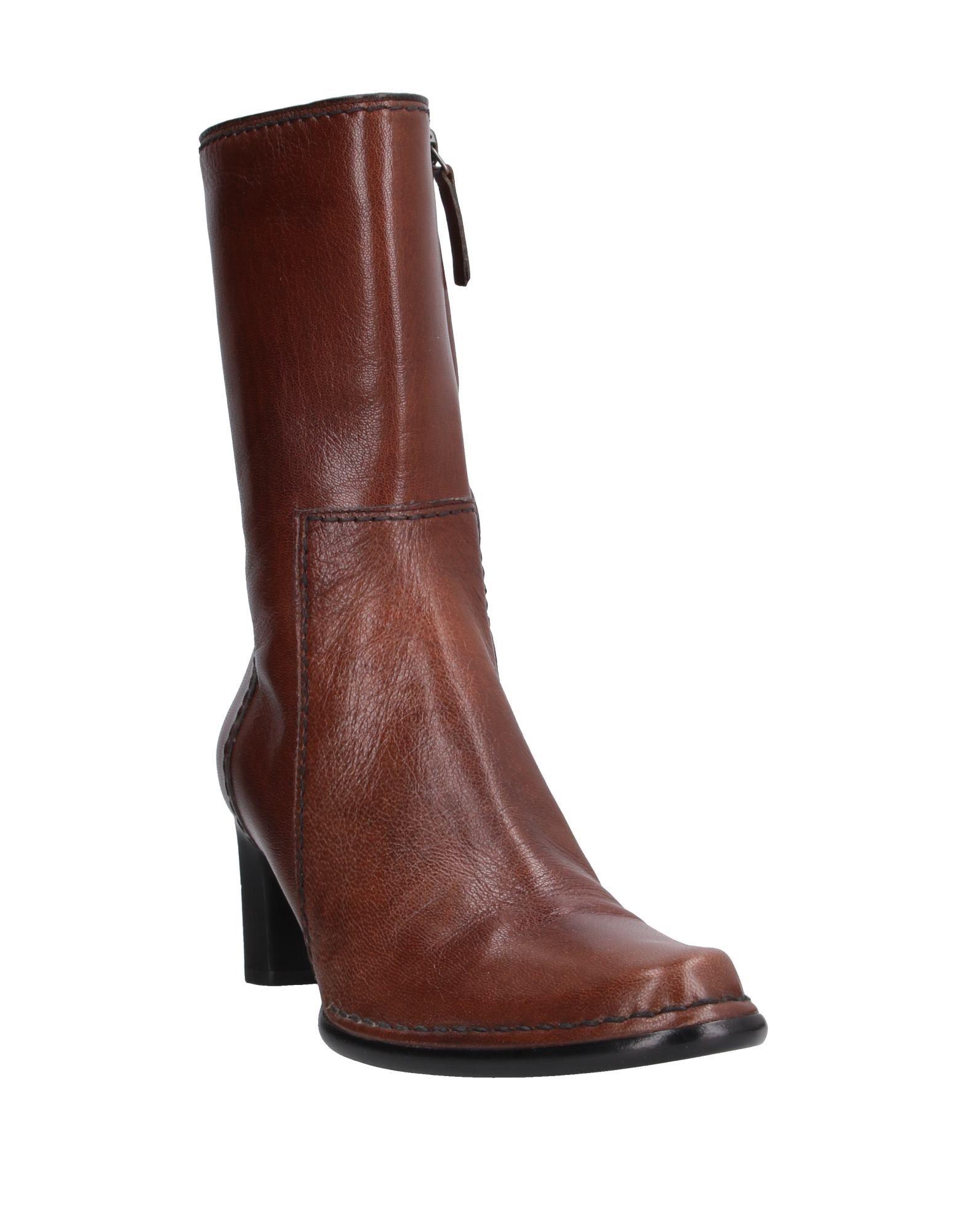 Roberto Del Carlo Leather Ankle Boots in Cocoa (Brown) - Lyst