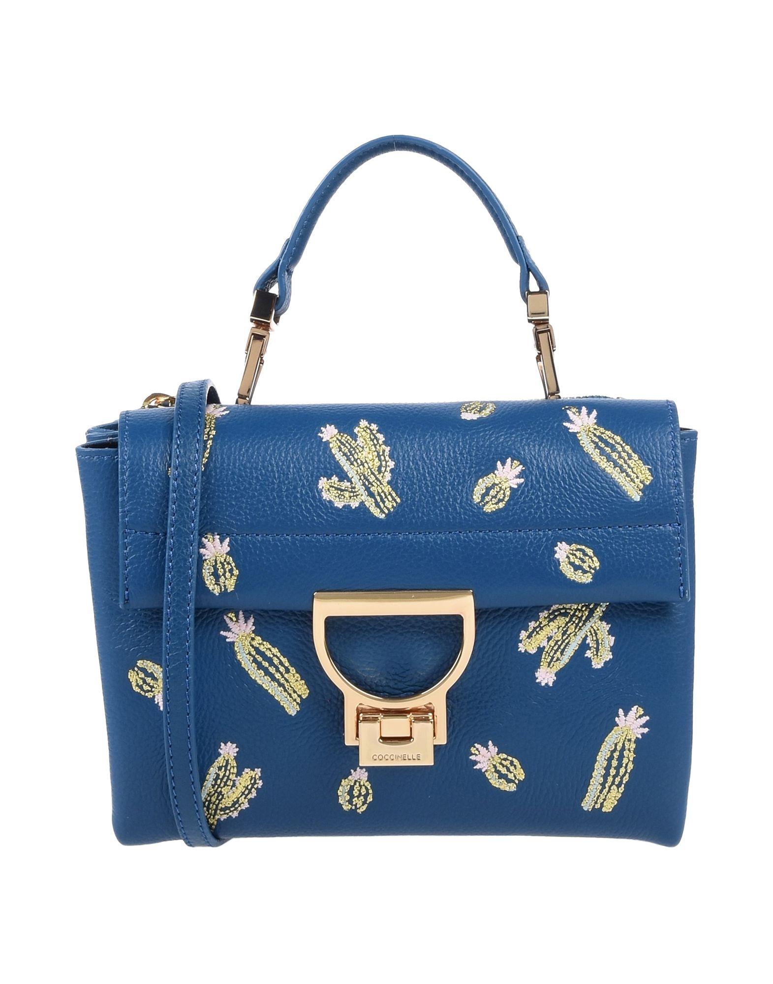 Coccinelle Leather Handbag in Blue - Lyst