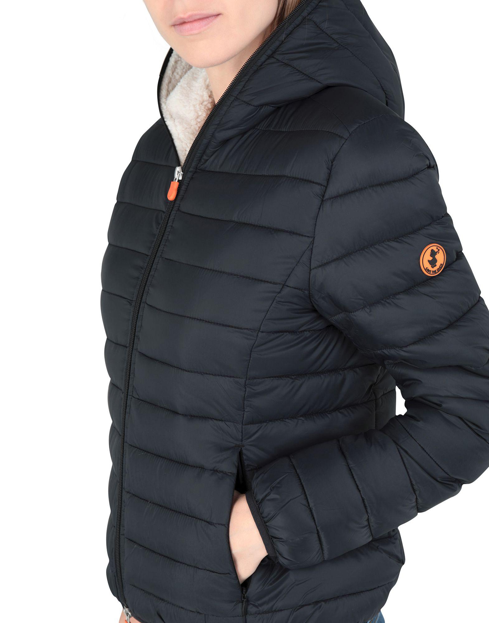 Save The Duck Synthetic Down Jacket in Black - Lyst Save The Duck Synthetic Down Jacket in Black - Lyst