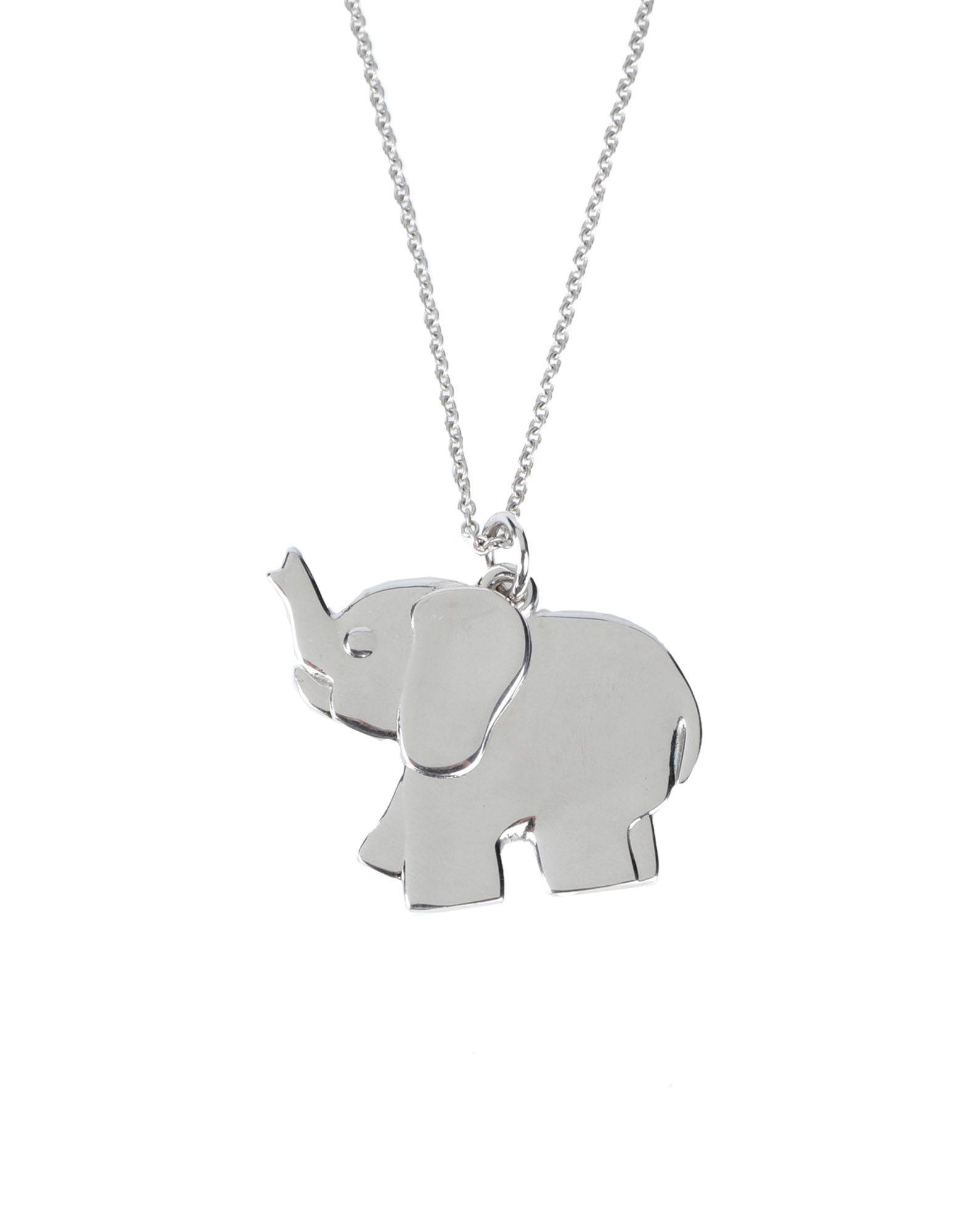 Celine Logo Metal Pendant Necklace in Metallic | Lyst