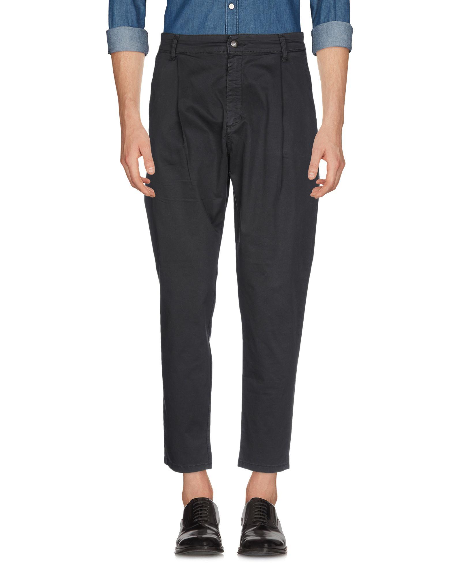 MNML Couture Cotton Casual Trouser in Black for Men - Lyst