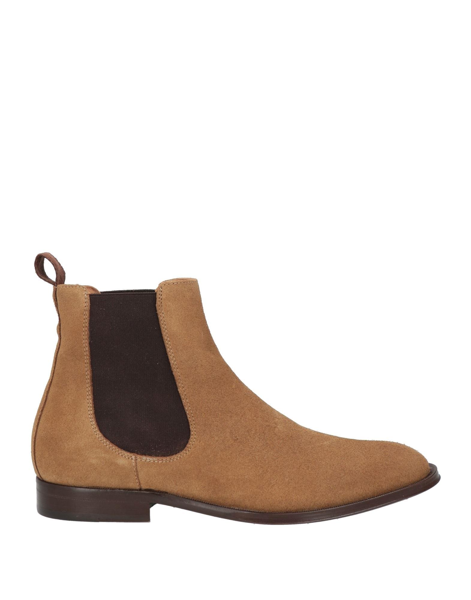 Hackett Camel Ankle Boots Leather in Brown for Men | Lyst