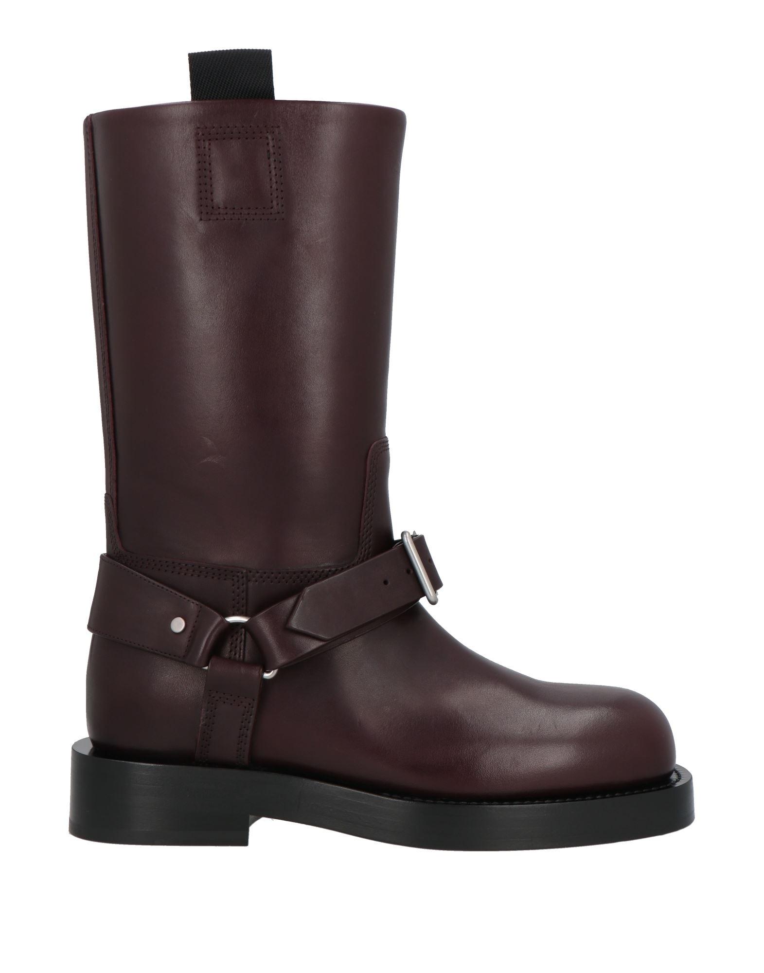 Burberry Deep Boot Leather in Brown | Lyst