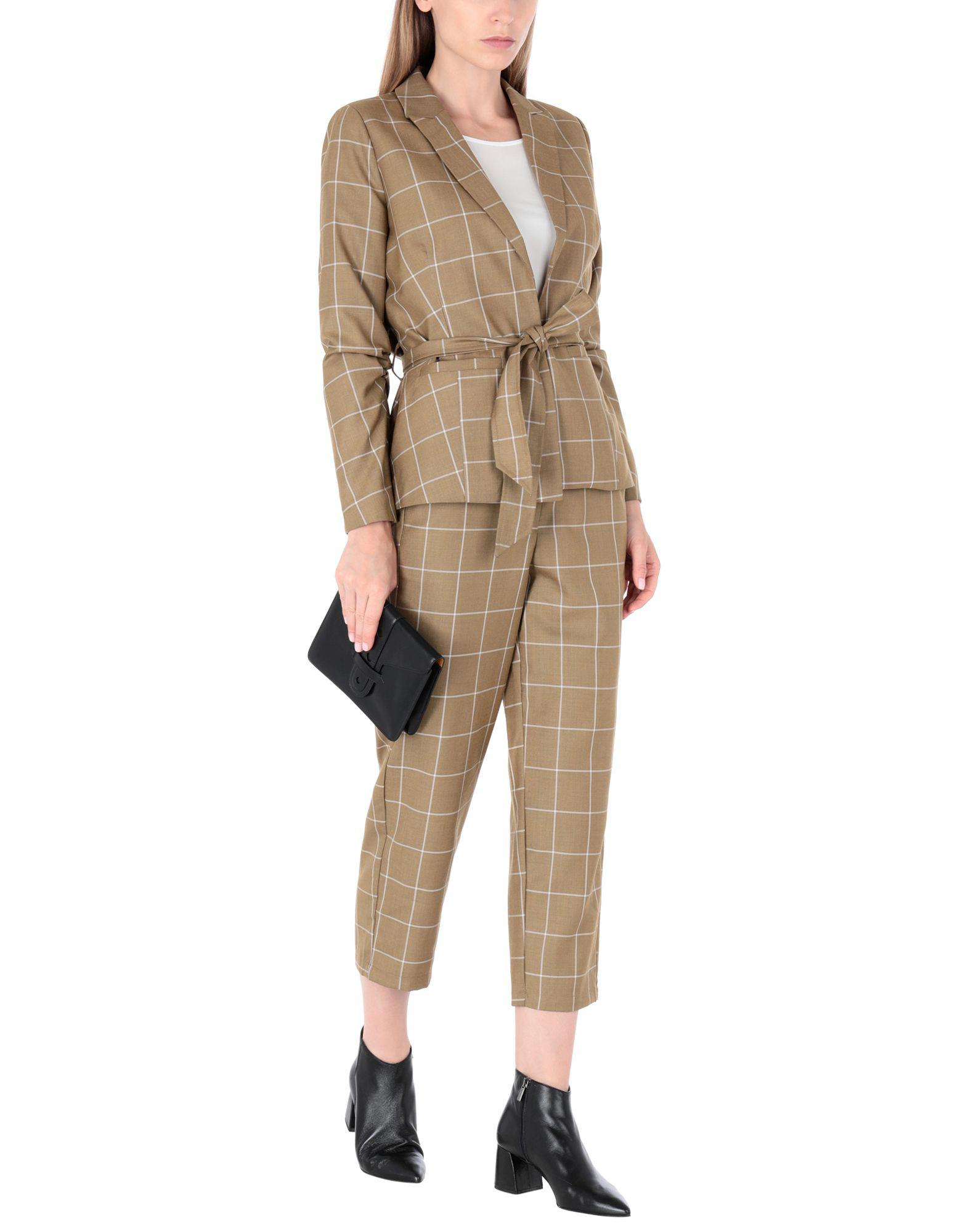 Minimum Synthetic Casual Pants in Light Brown (Brown) - Lyst