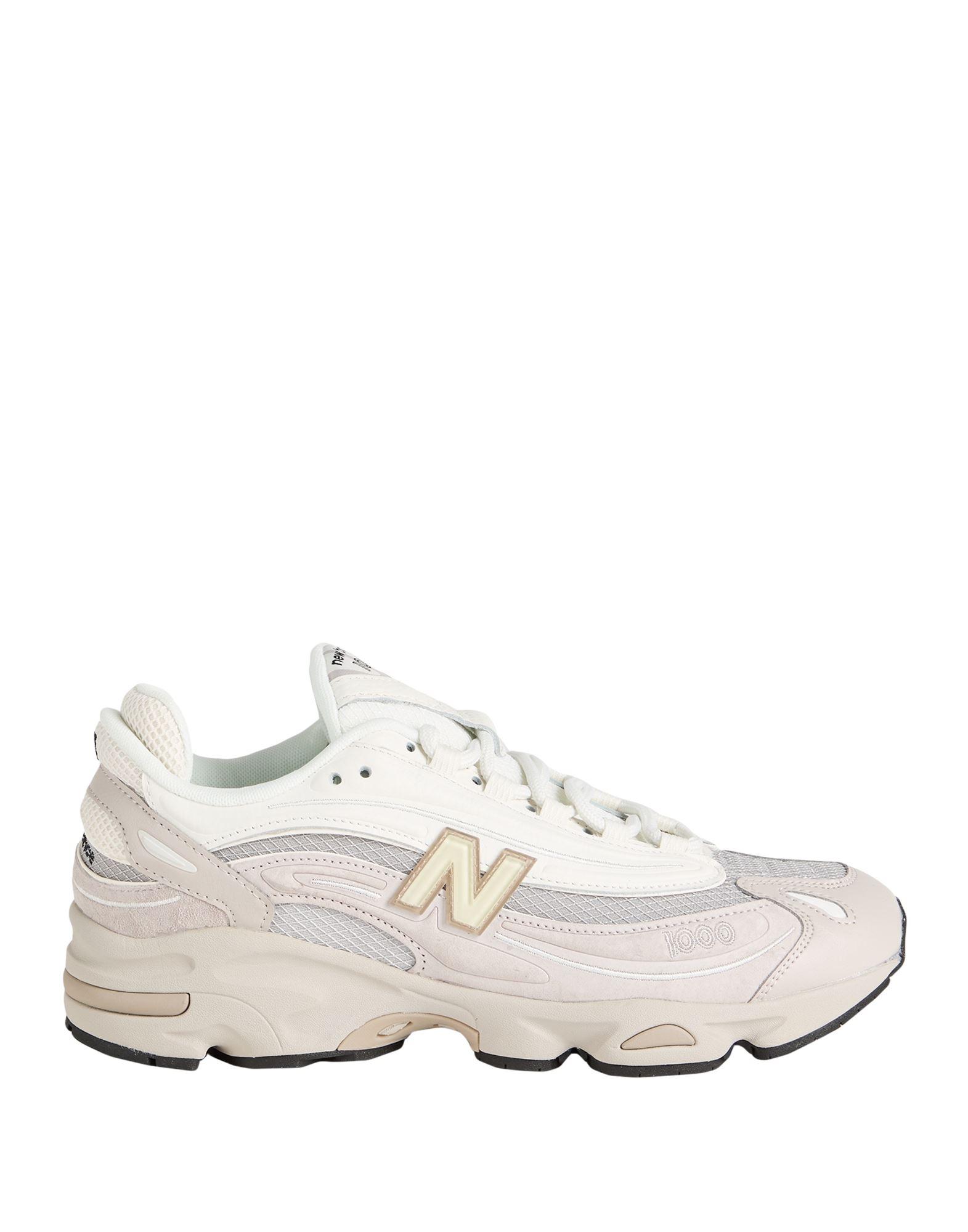 New Balance 1000 Light Sneakers Leather, Synthetic Fibers in White for ...