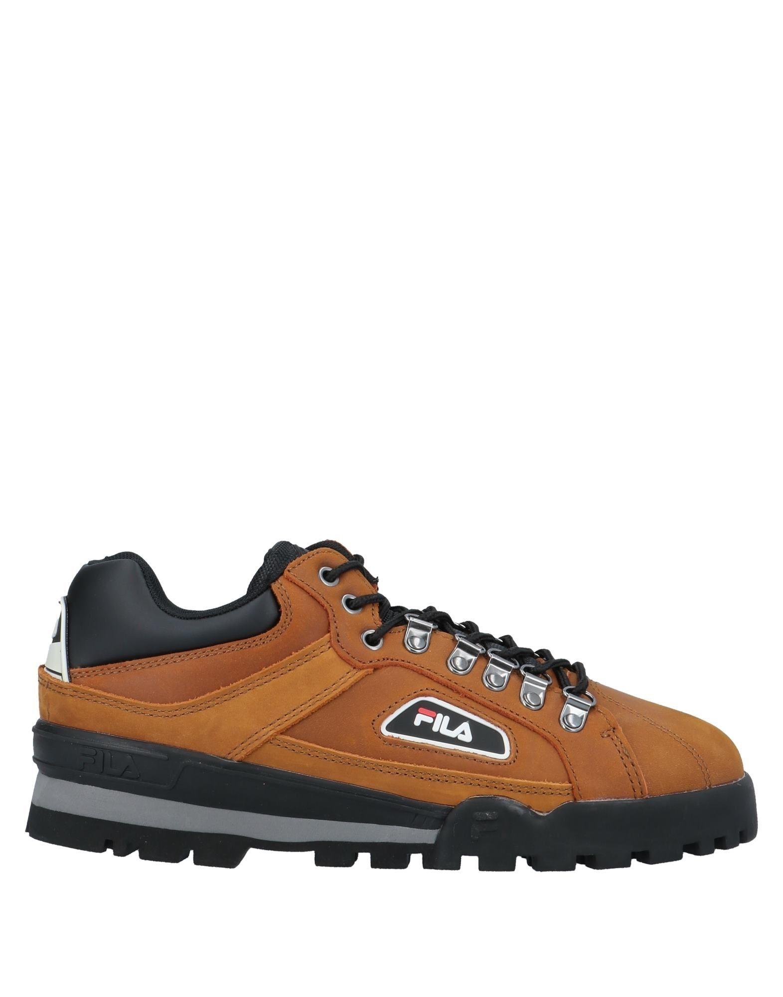 Fila Leather Low-tops & Sneakers in Brown for Men - Lyst