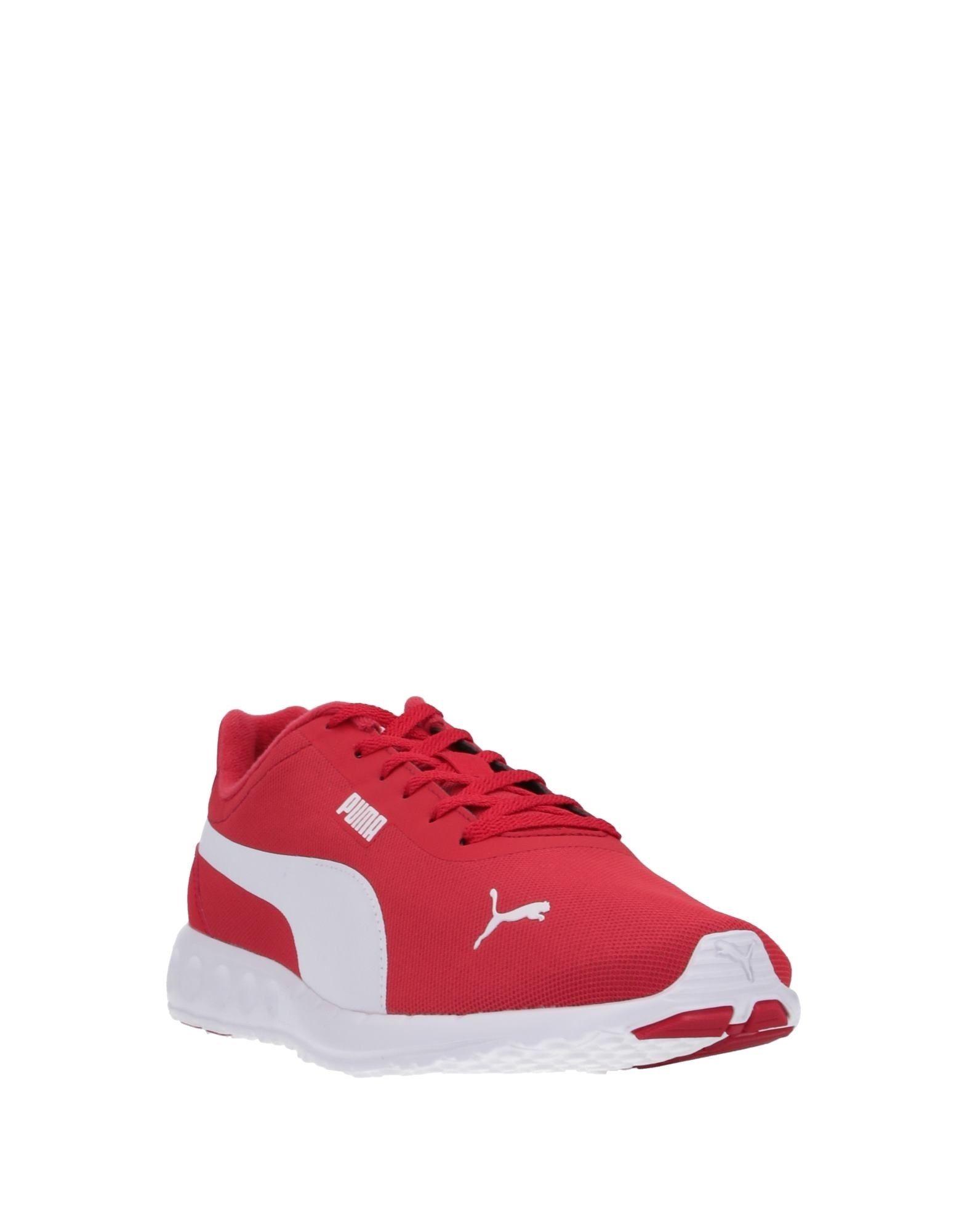 PUMA Rubber Low-tops & Sneakers in Red for Men - Lyst