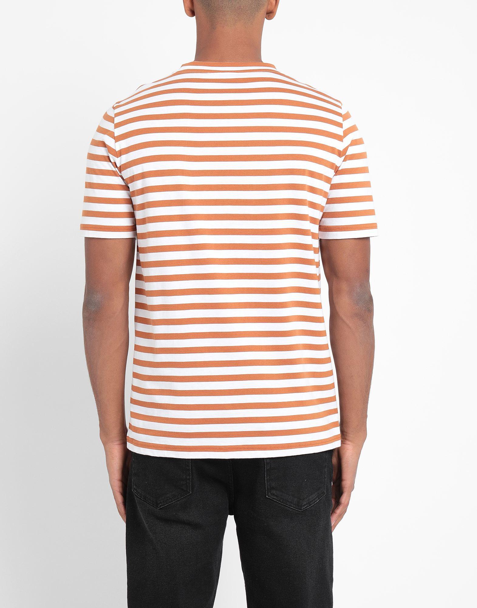 8 by YOOX T-shirt in Brown for Men - Lyst