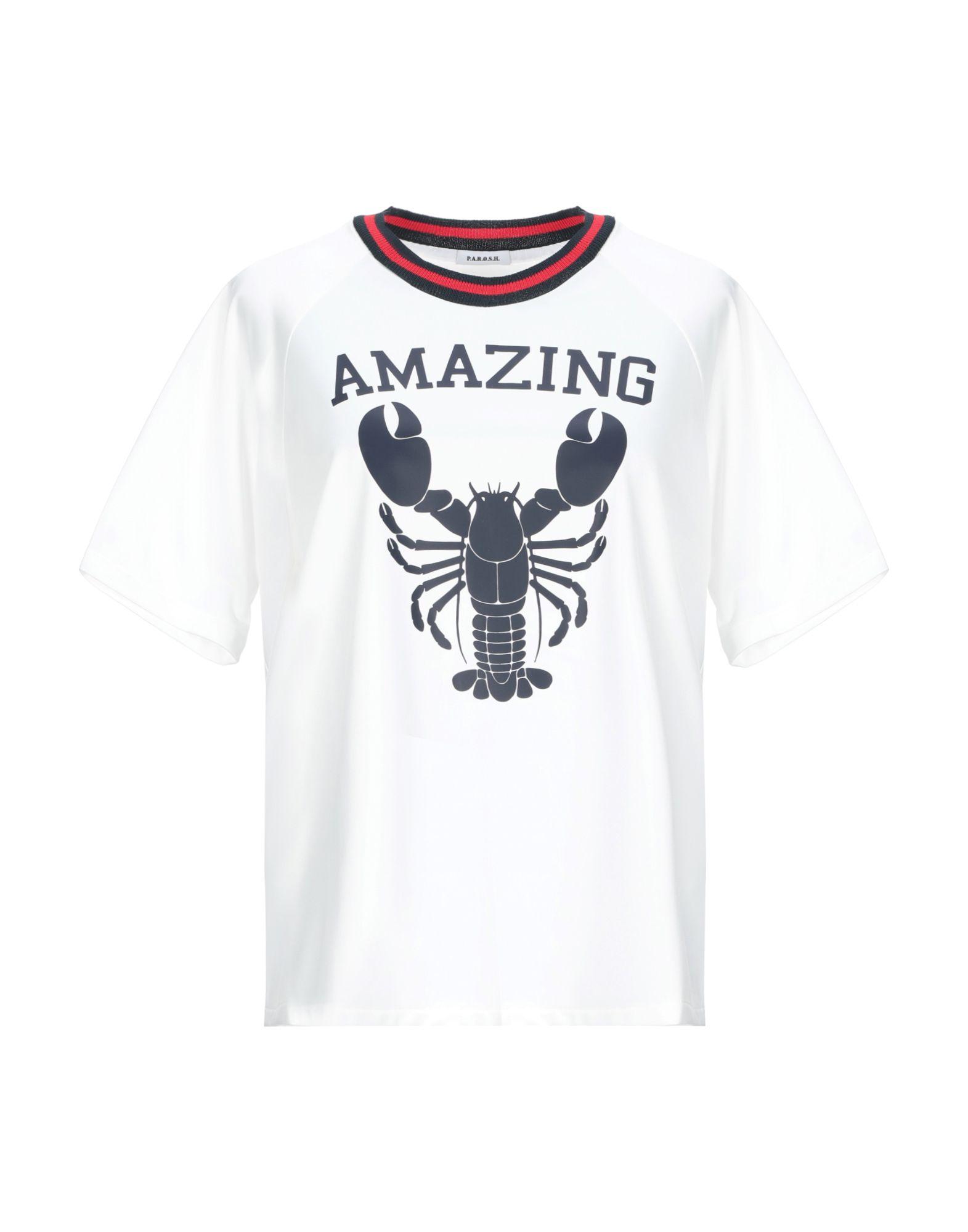 P.A.R.O.S.H. T-shirt in White - Lyst