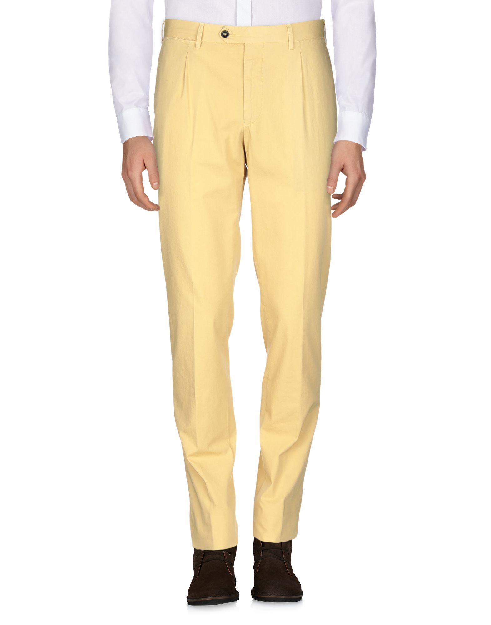 Drumohr Casual Pants in Yellow for Men - Lyst