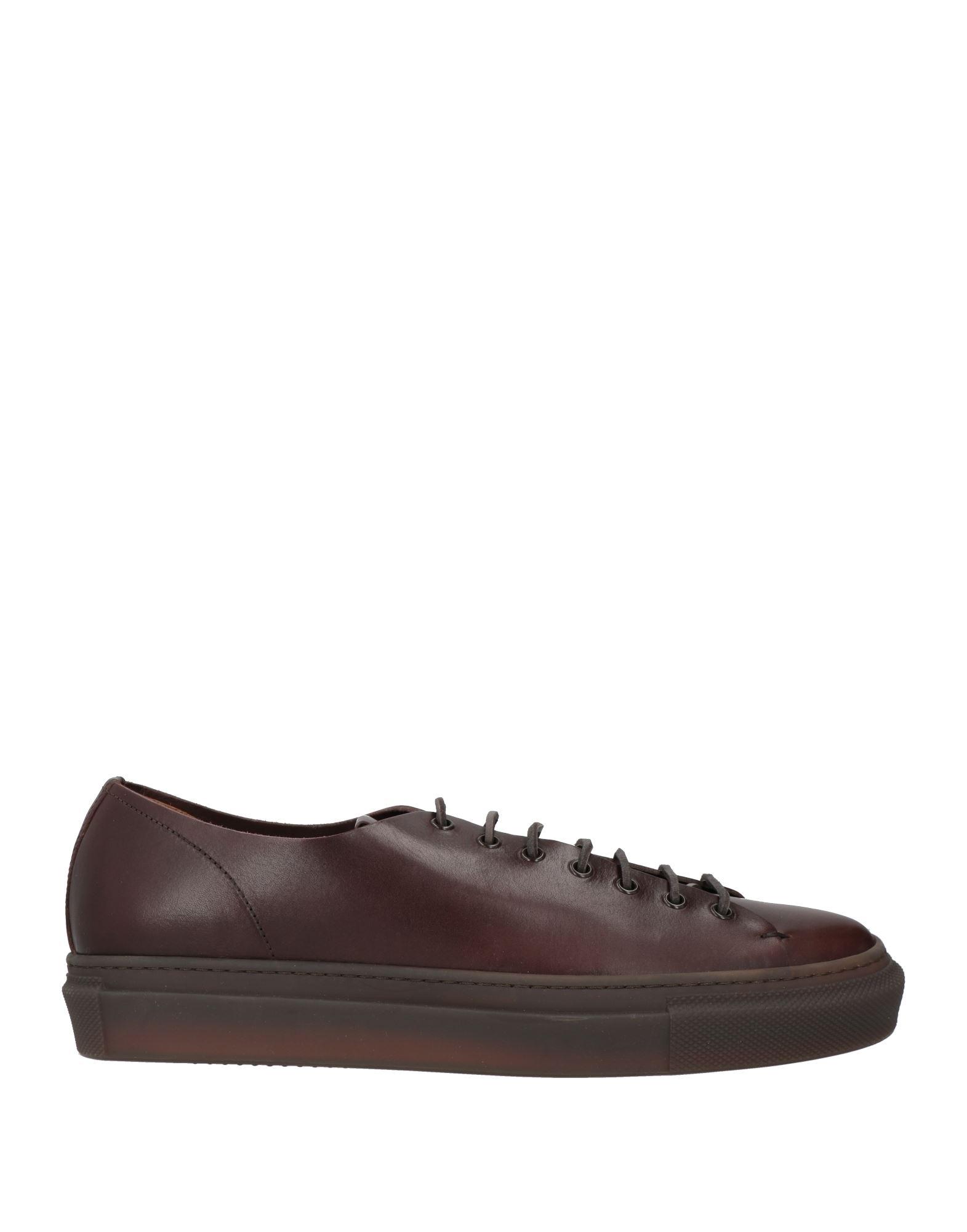 Buttero Dark Sneakers Leather in Brown for Men | Lyst