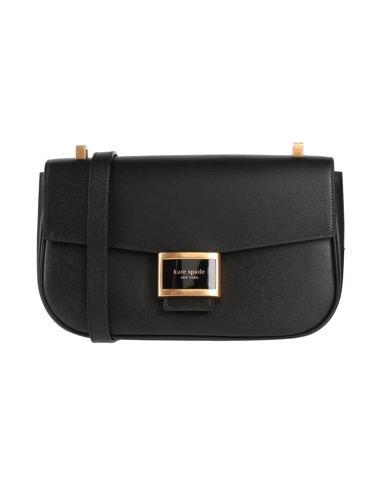 Kate Spade Cross-Body Bag Leather in Black | Lyst