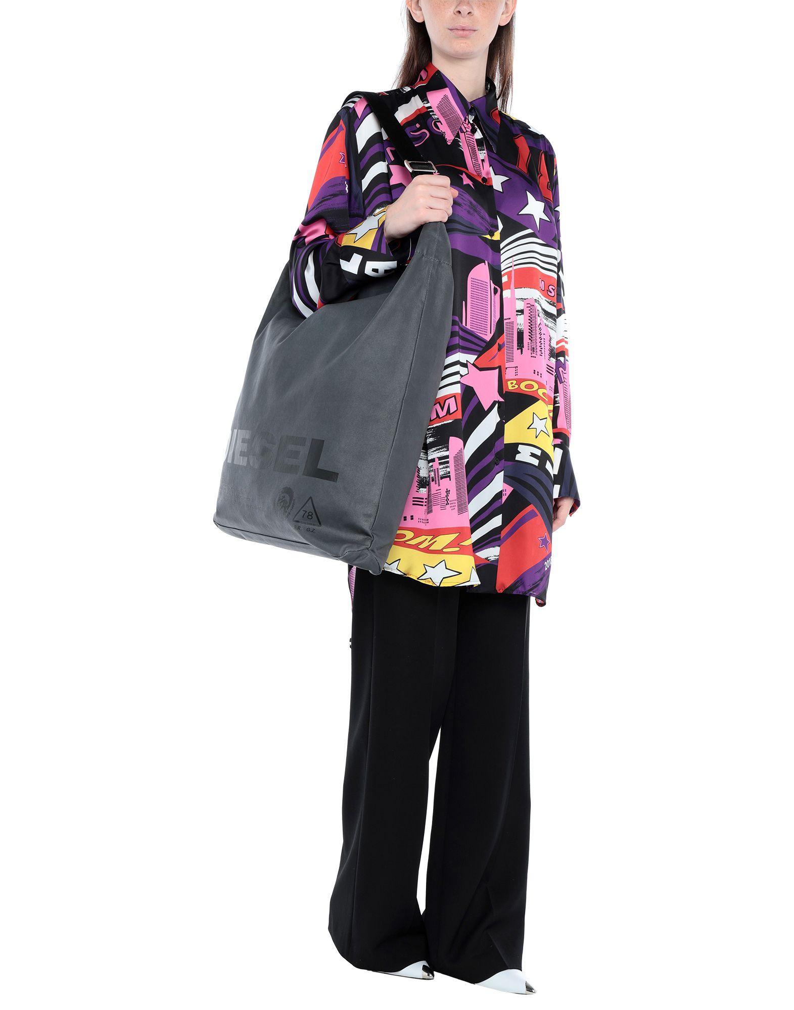 DIESEL Cotton Shoulder Bag - Lyst