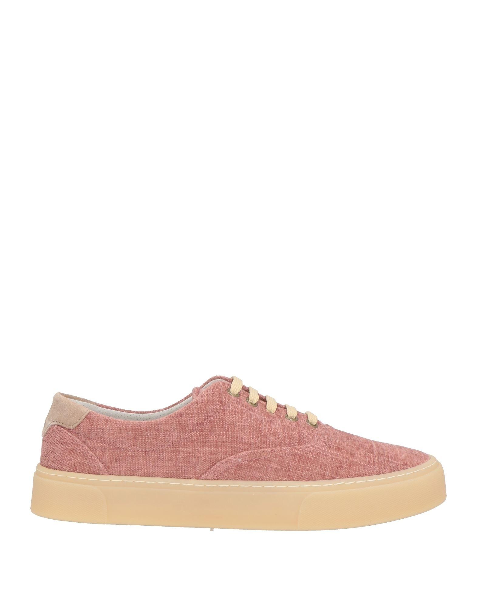 Brunello Cucinelli Antique Rose Sneakers Textile Fibers, Leather in ...