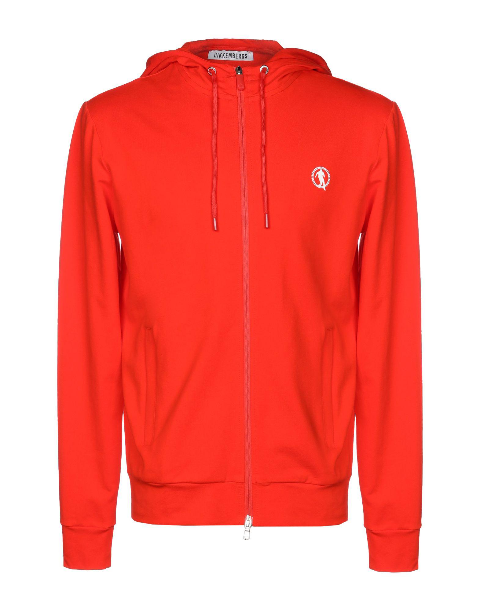 Bikkembergs Sweatshirt in Red for Men - Lyst