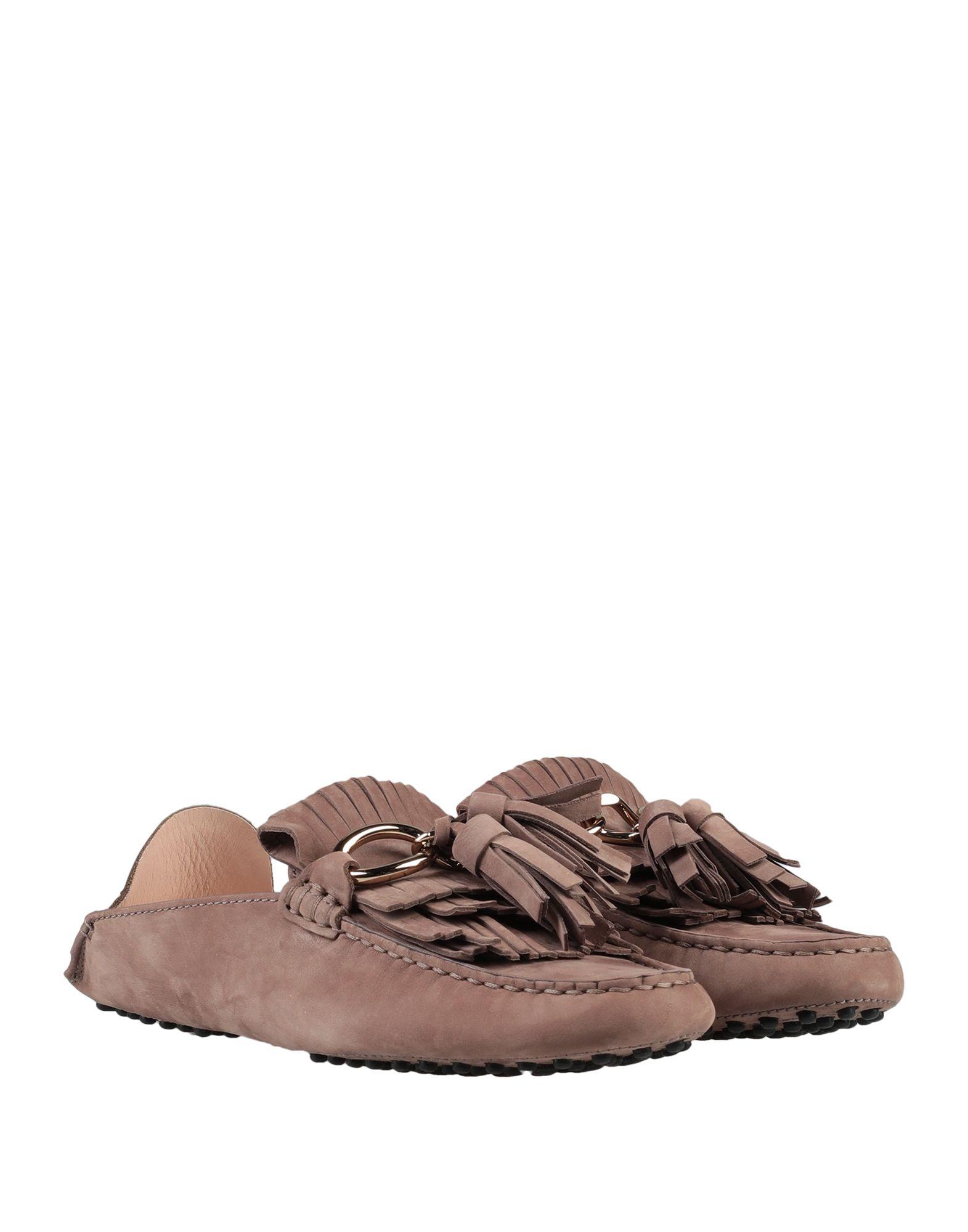 Tod's Mules in Light Brown (Brown) - Lyst