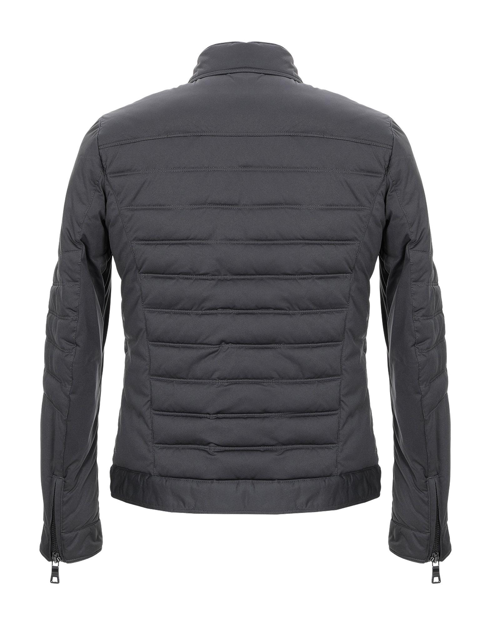 Guess Synthetic Down Jacket in Steel Grey (Gray) for Men - Lyst