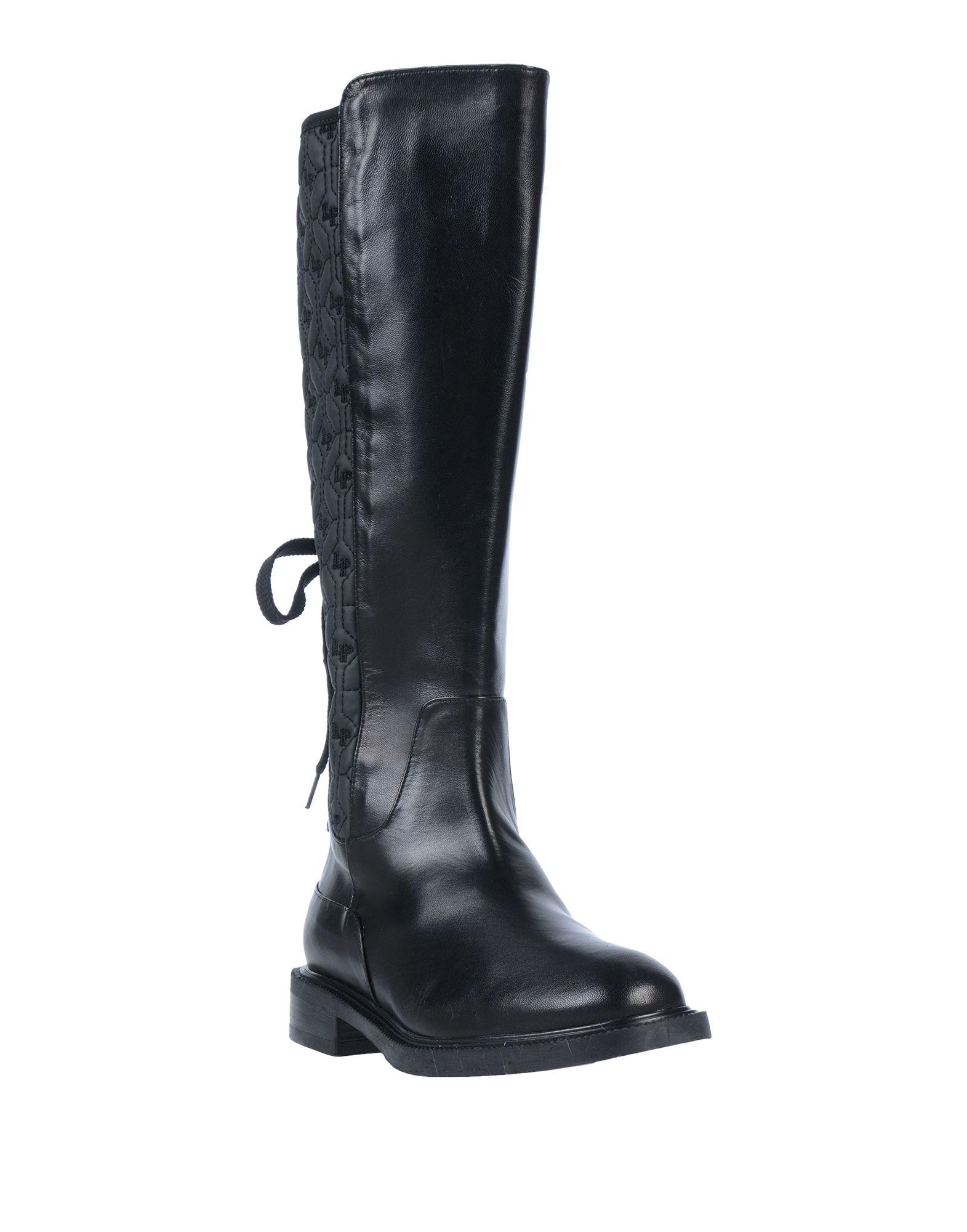 Loretta Pettinari Leather Boots in Black - Lyst