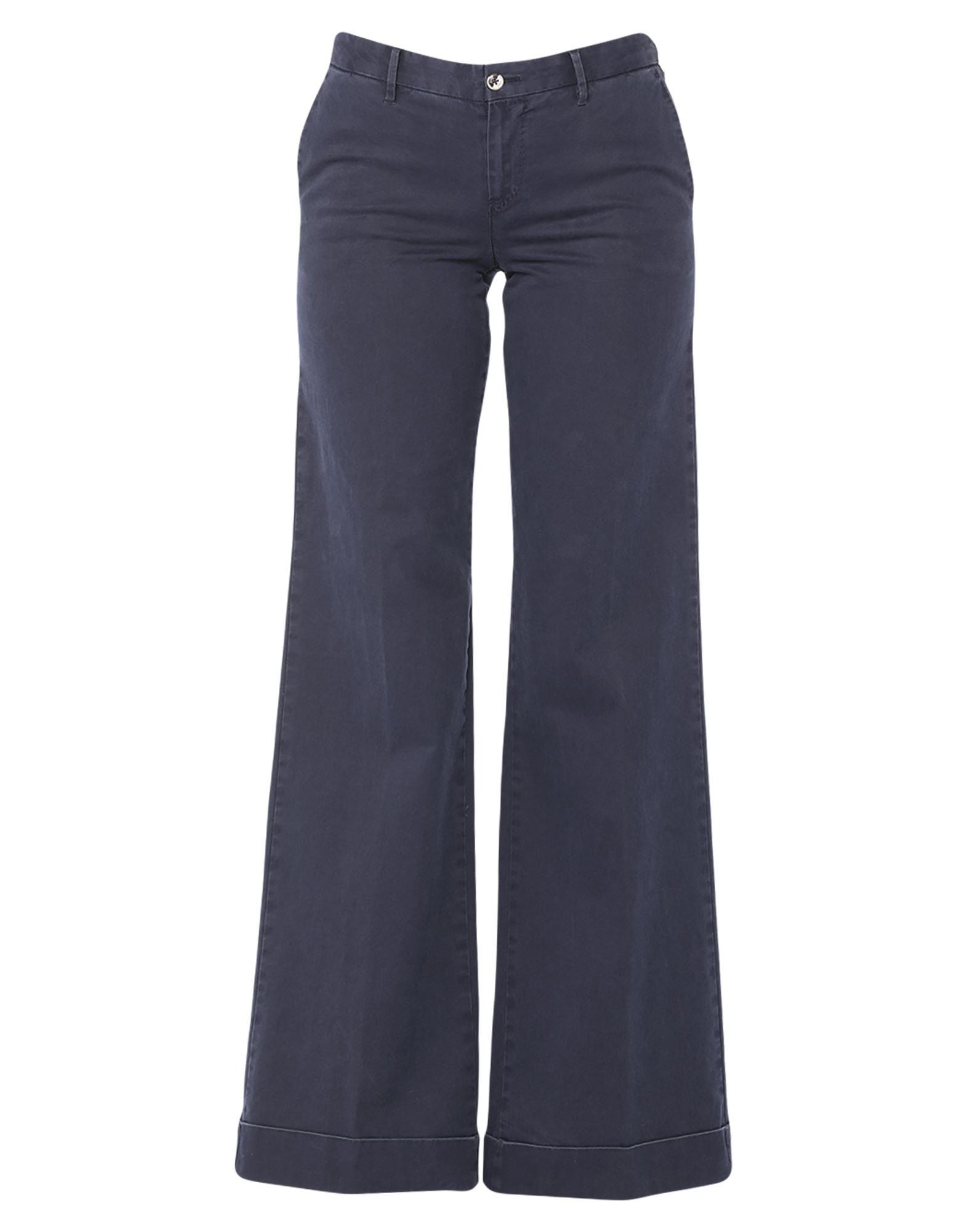 PT Torino Cotton Casual Pants in Slate Blue (Blue) - Lyst