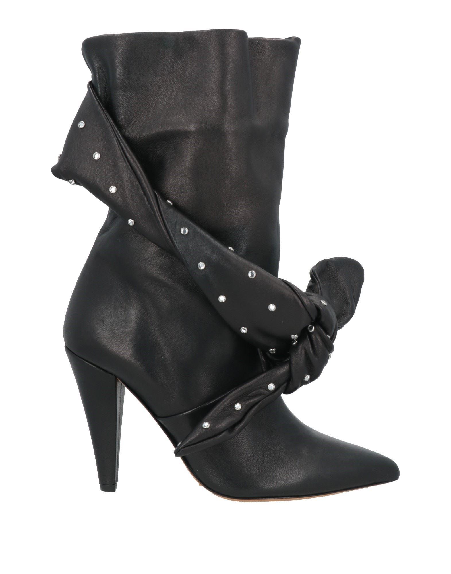 IRO Ankle Boots Leather in Black | Lyst