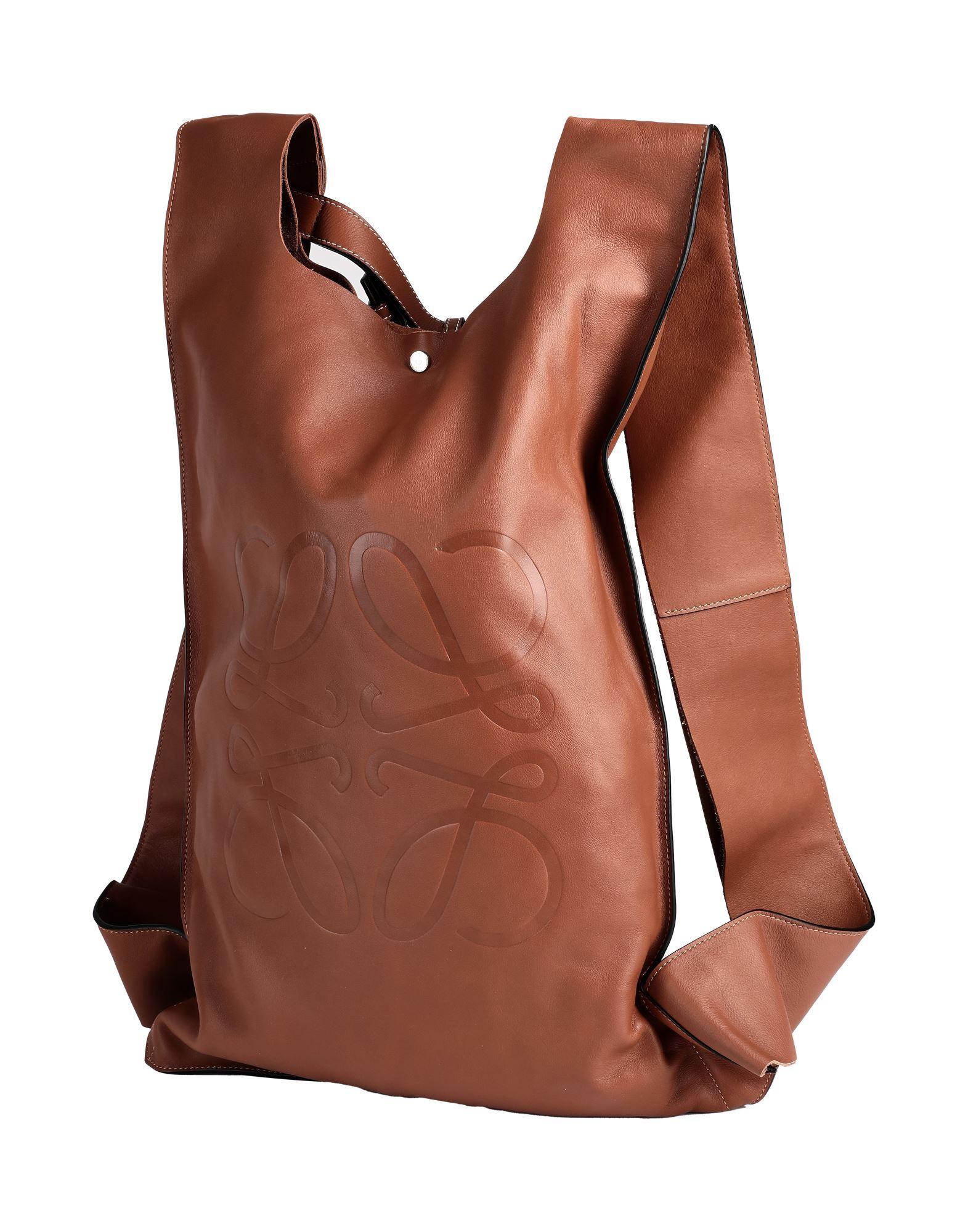 Loewe Backpack Calfskin in Brown | Lyst