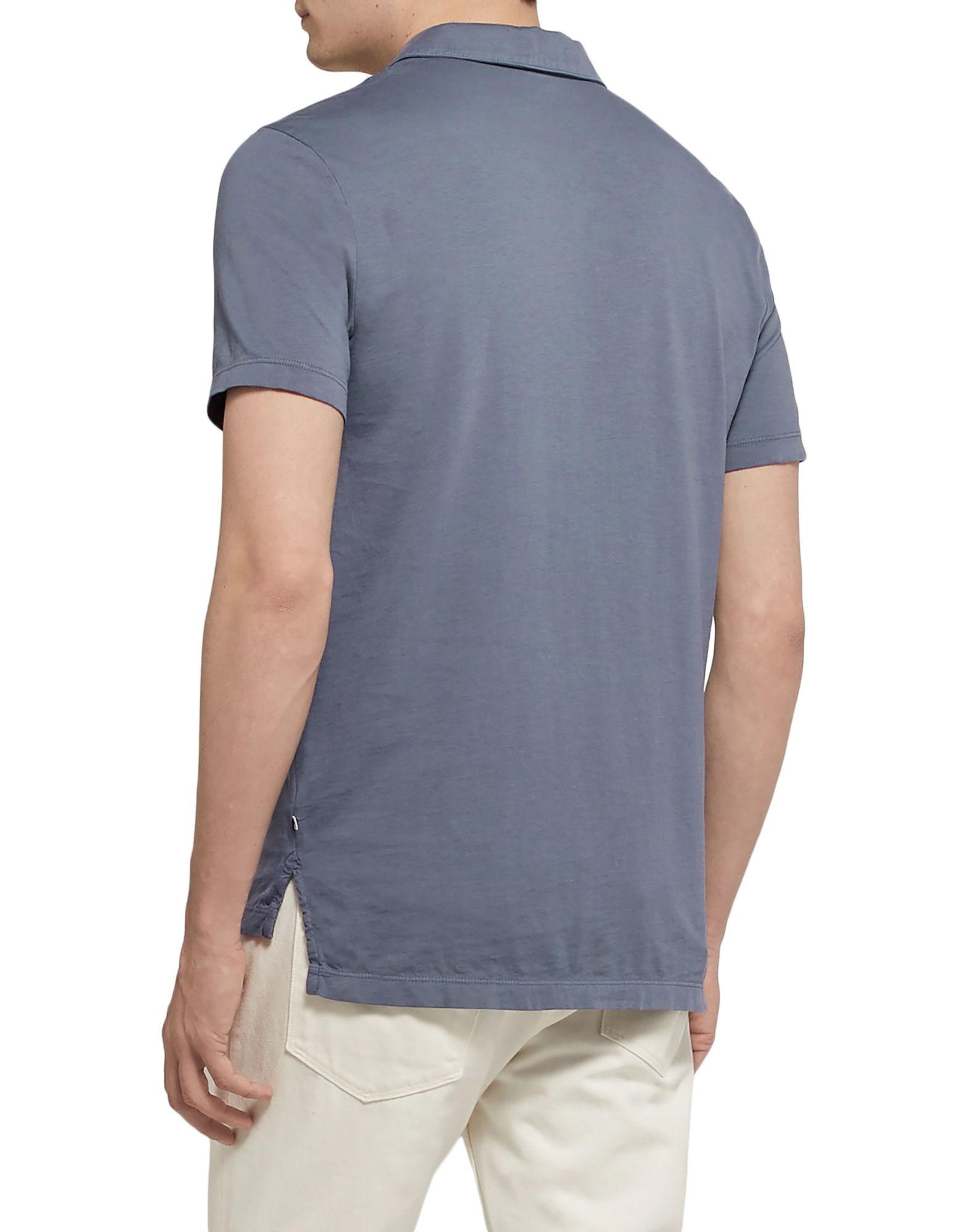 James Perse Polo Shirt in Lead (Blue) for Men - Lyst