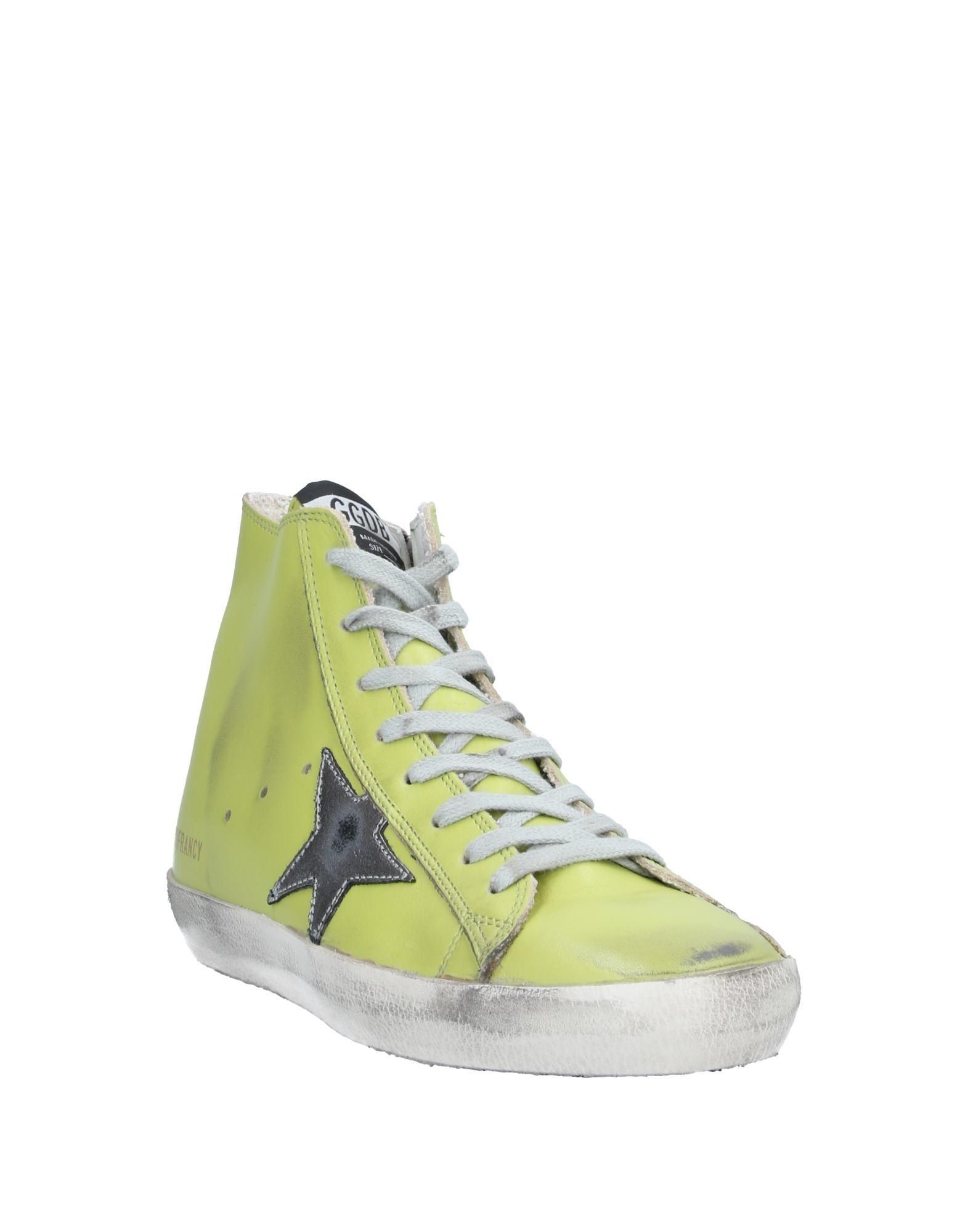 Golden Goose Deluxe Brand Leather High-tops & Sneakers in Light Yellow ...
