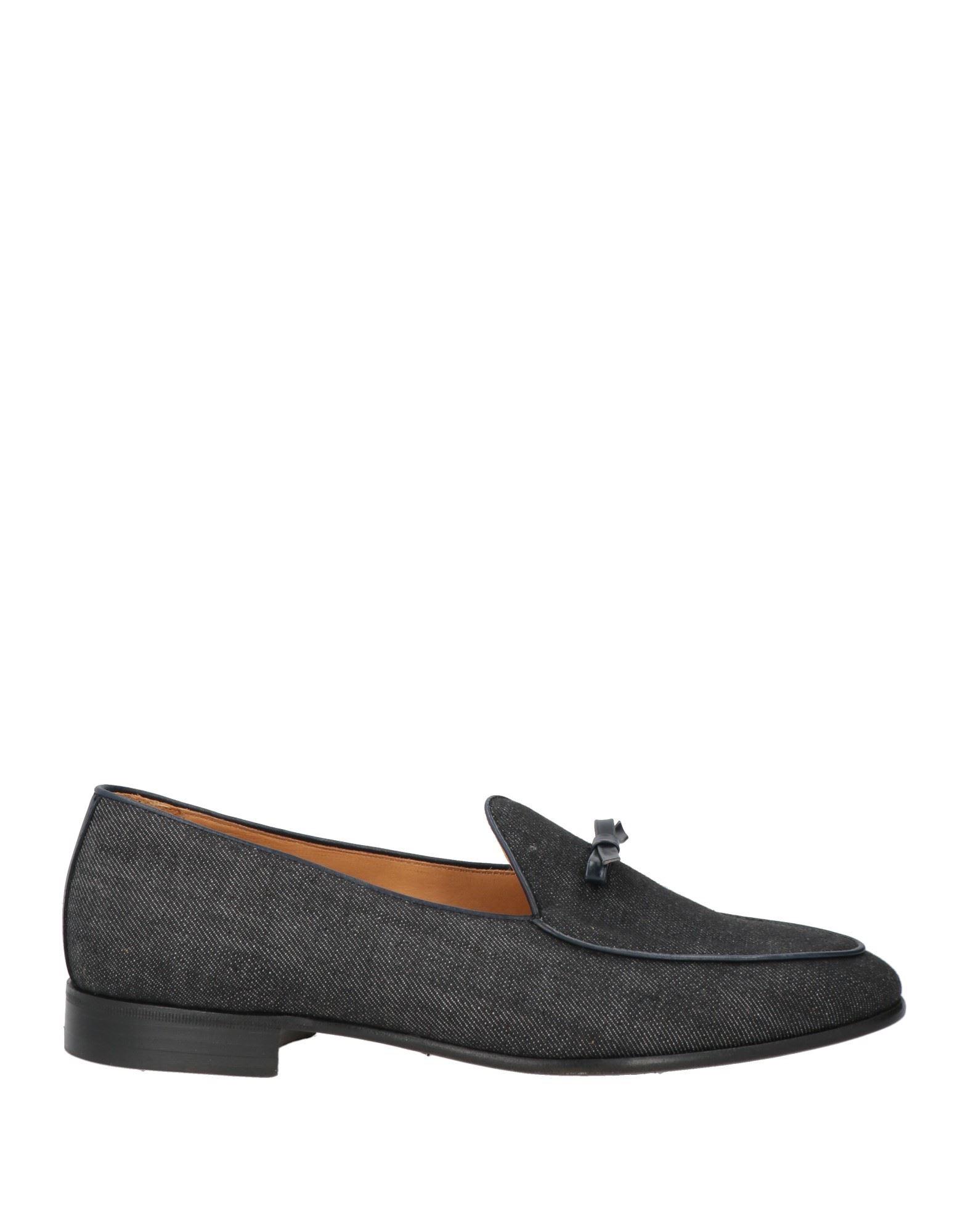 BERWICK 1707 Loafers Textile Fibers, Leather in Gray for Men | Lyst
