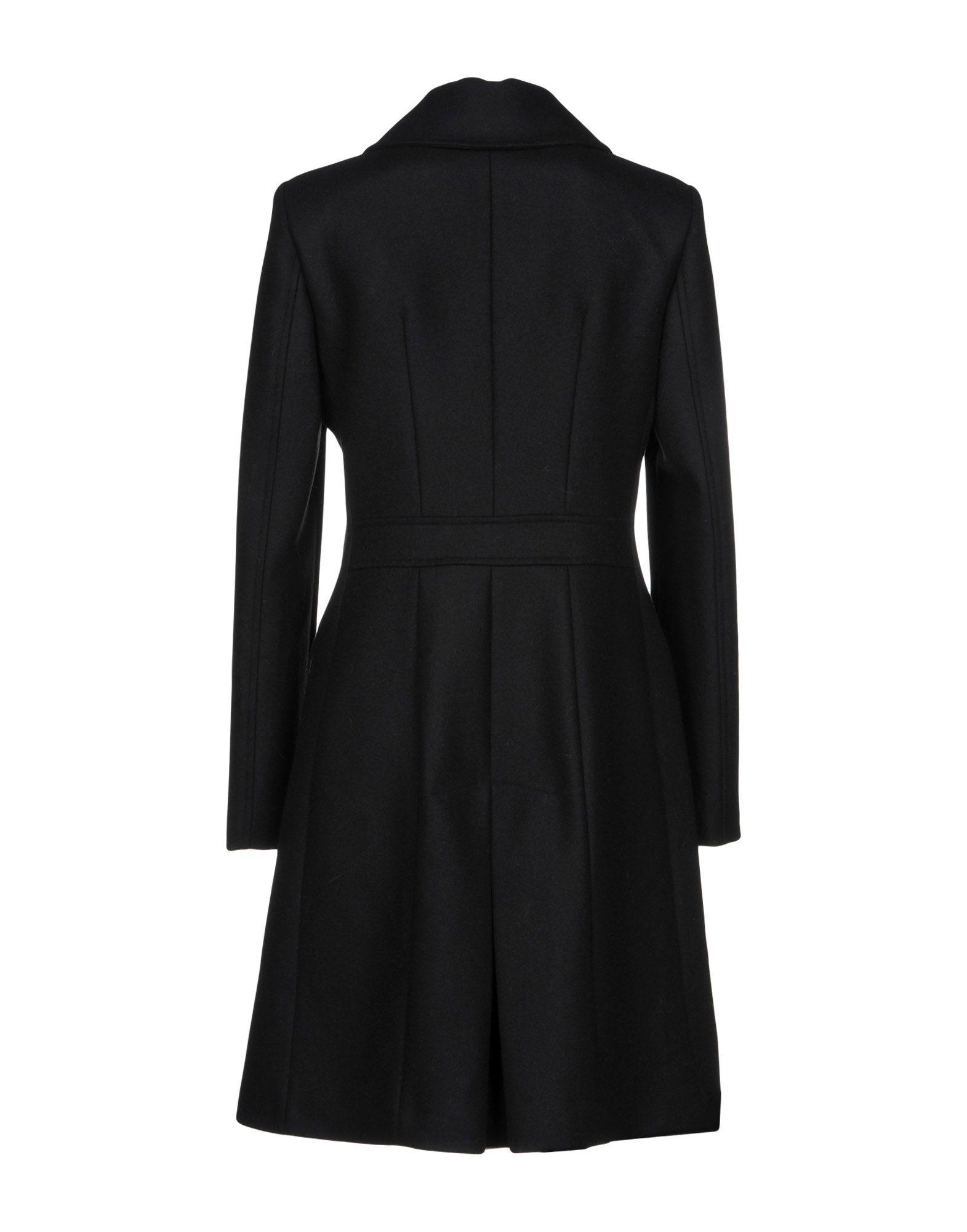 Pianurastudio Wool Coat in Black - Lyst