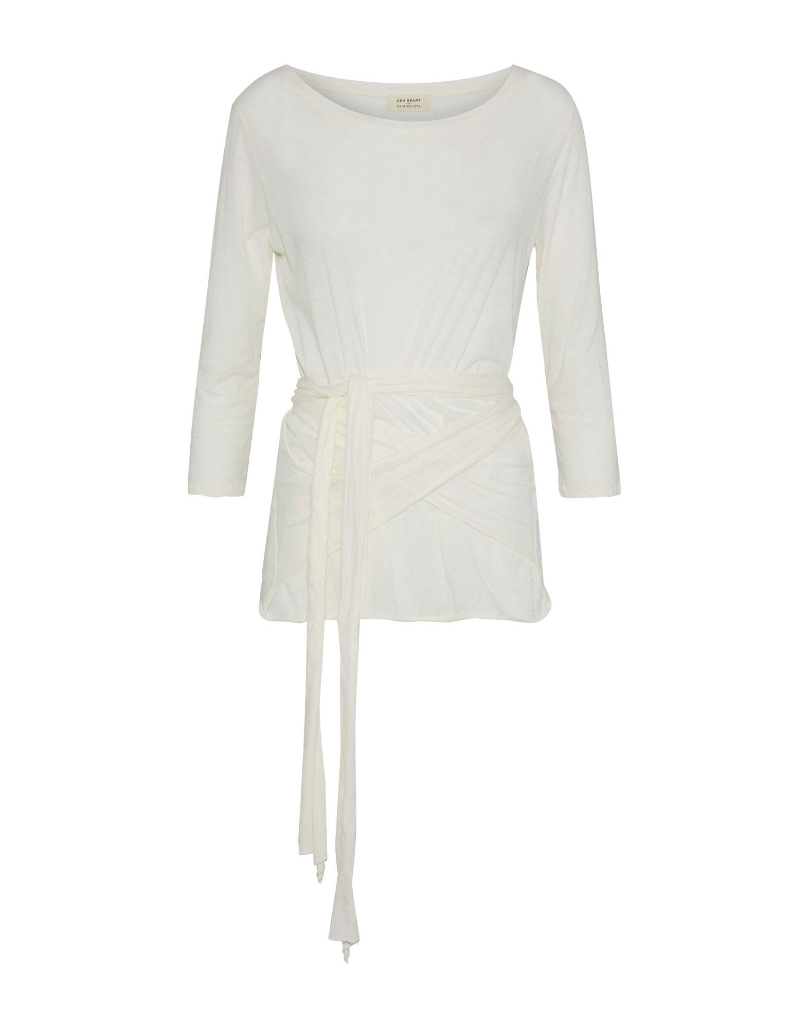 Ana Heart Cotton T-shirt in Ivory (White) - Lyst