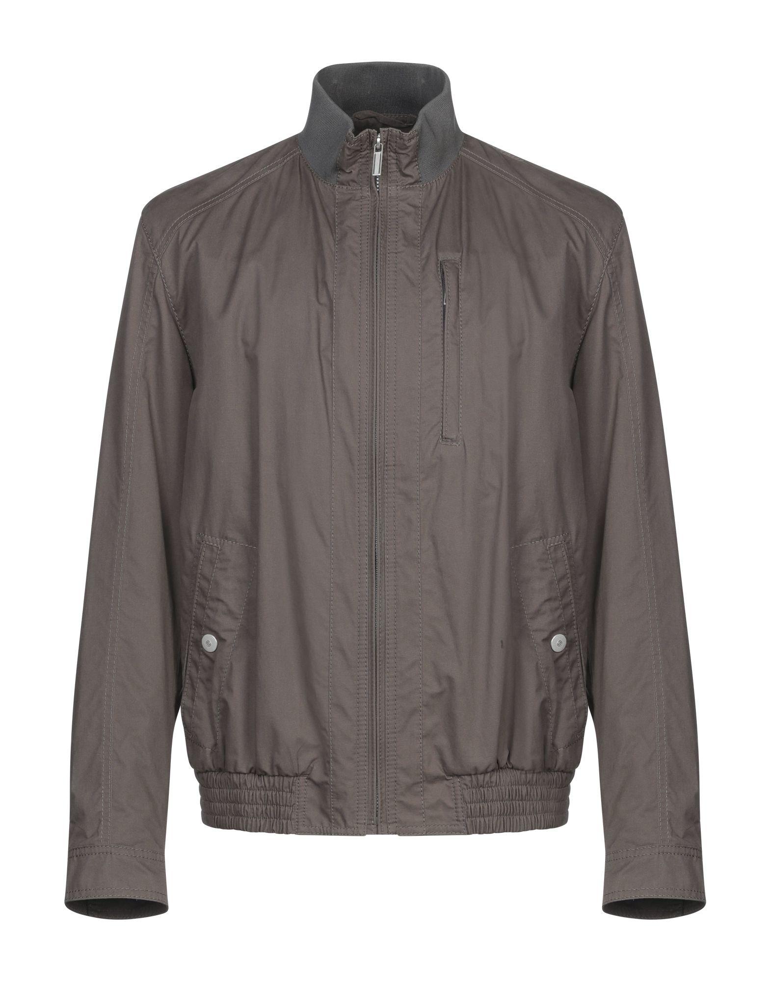 Bugatti Cotton Jacket in Military Green (Gray) for Men - Lyst