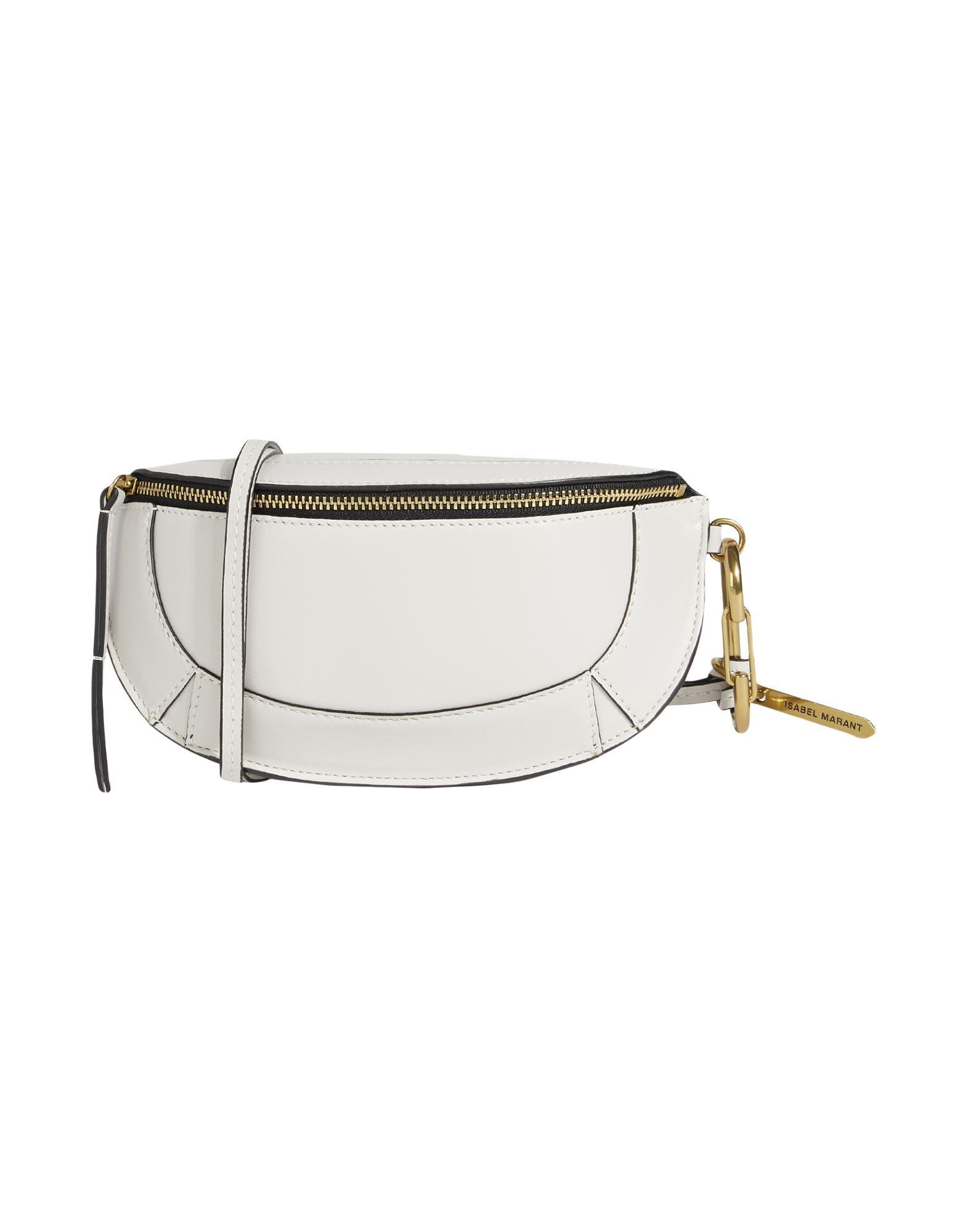 Isabel Marant Light Pouch Calfskin in White | Lyst