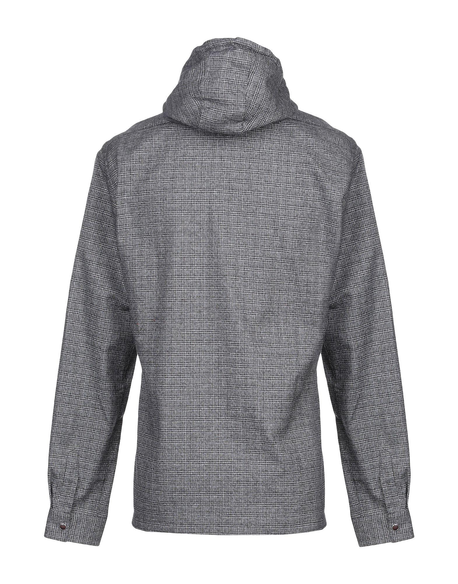 Aglini Flannel Shirt in Steel Grey (Gray) for Men - Lyst