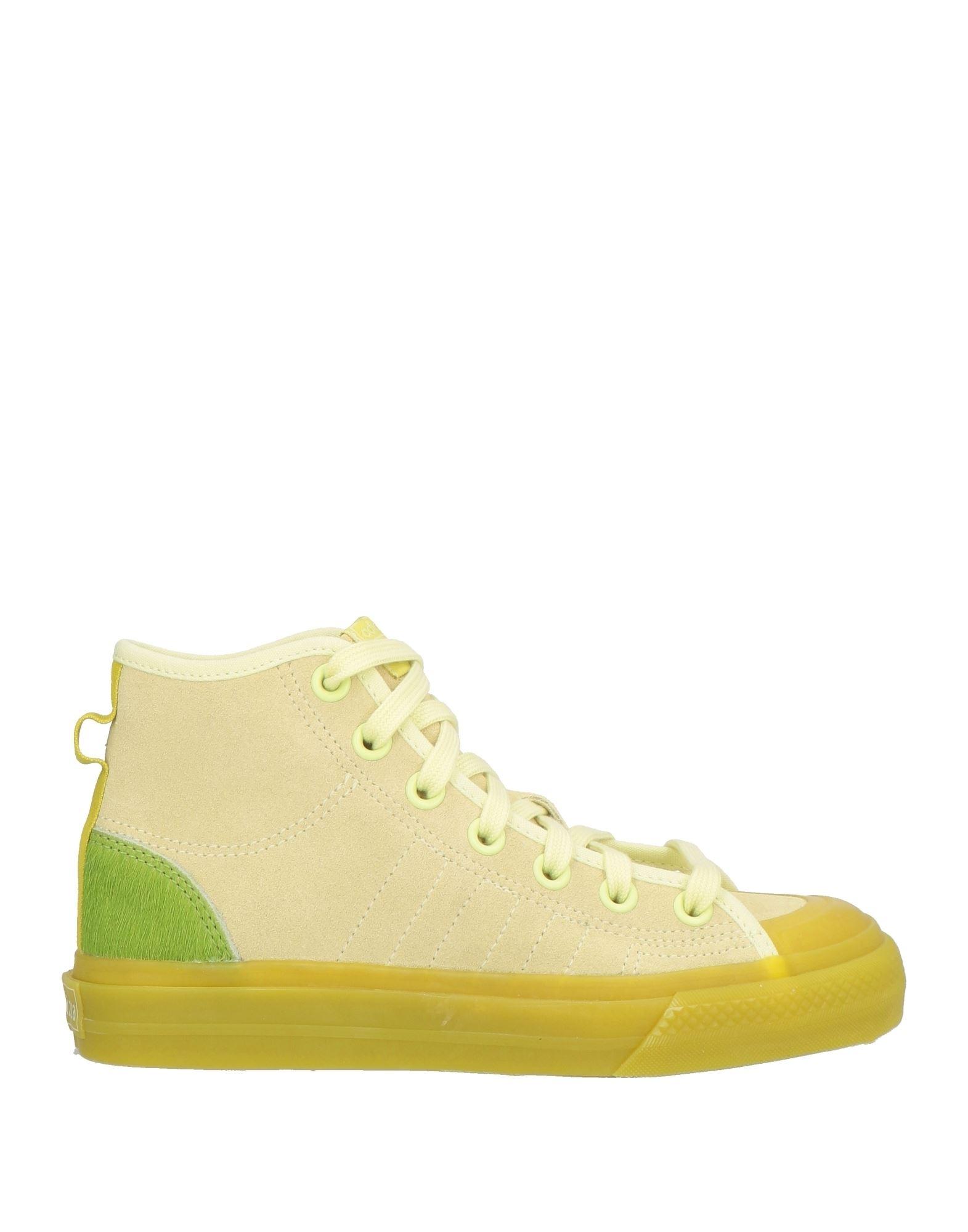 adidas Originals Sneakers Leather in Yellow | Lyst